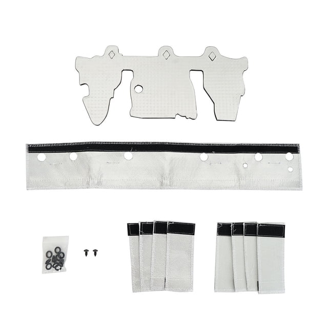 Hooke Road Fuel Rail & Injector Cover Kit for 1997-2004 Jeep Wrangler ...