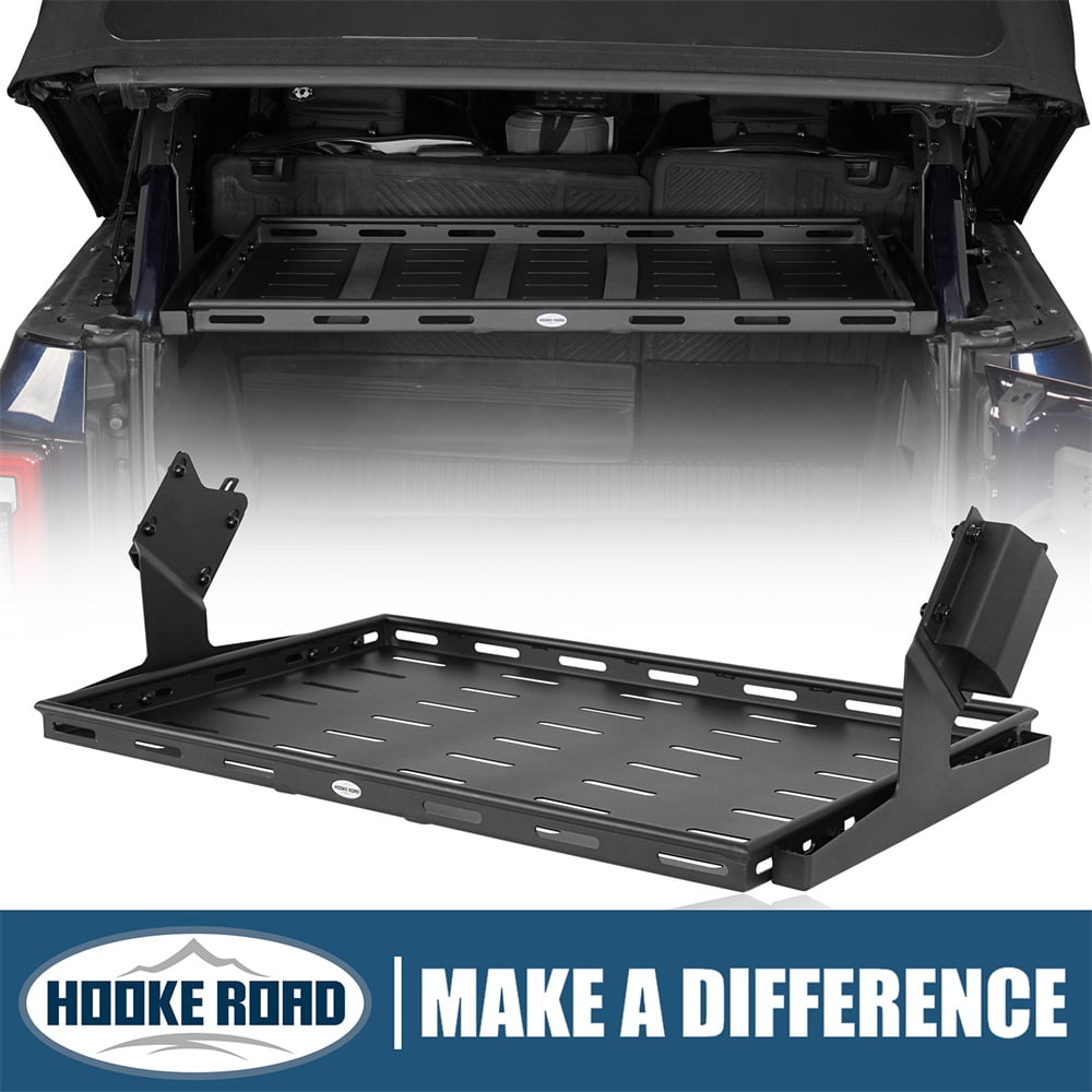 Hooke Road Rear Cargo Basket Rack Luggage Box Fit Ford Bronco 2021-2023 ...