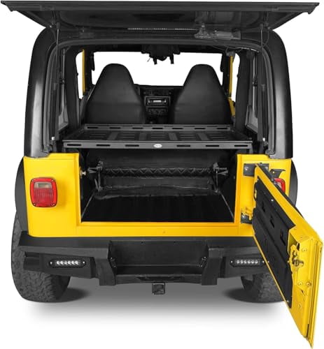 Hooke Road Wrangler TJ Rear Trunk Cargo Rack Basket Tray Interior ...