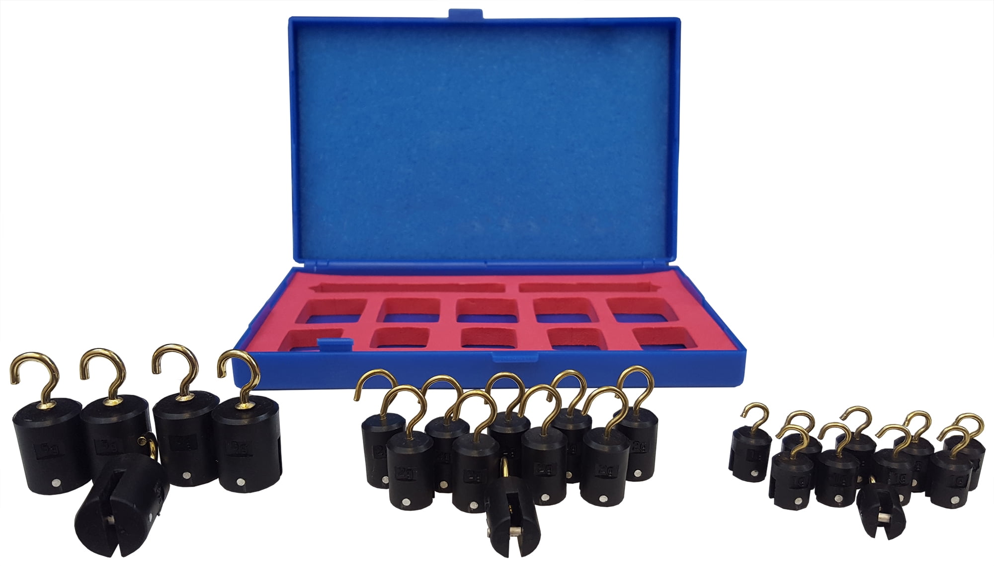 Hooked Weight Set, Plastic, Twenty-Five-Piece by Go Science Crazy ...