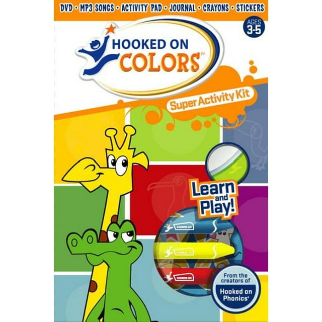 Pre-Owned Hooked on Colors: Super Activity Kit Paperback - Walmart.com