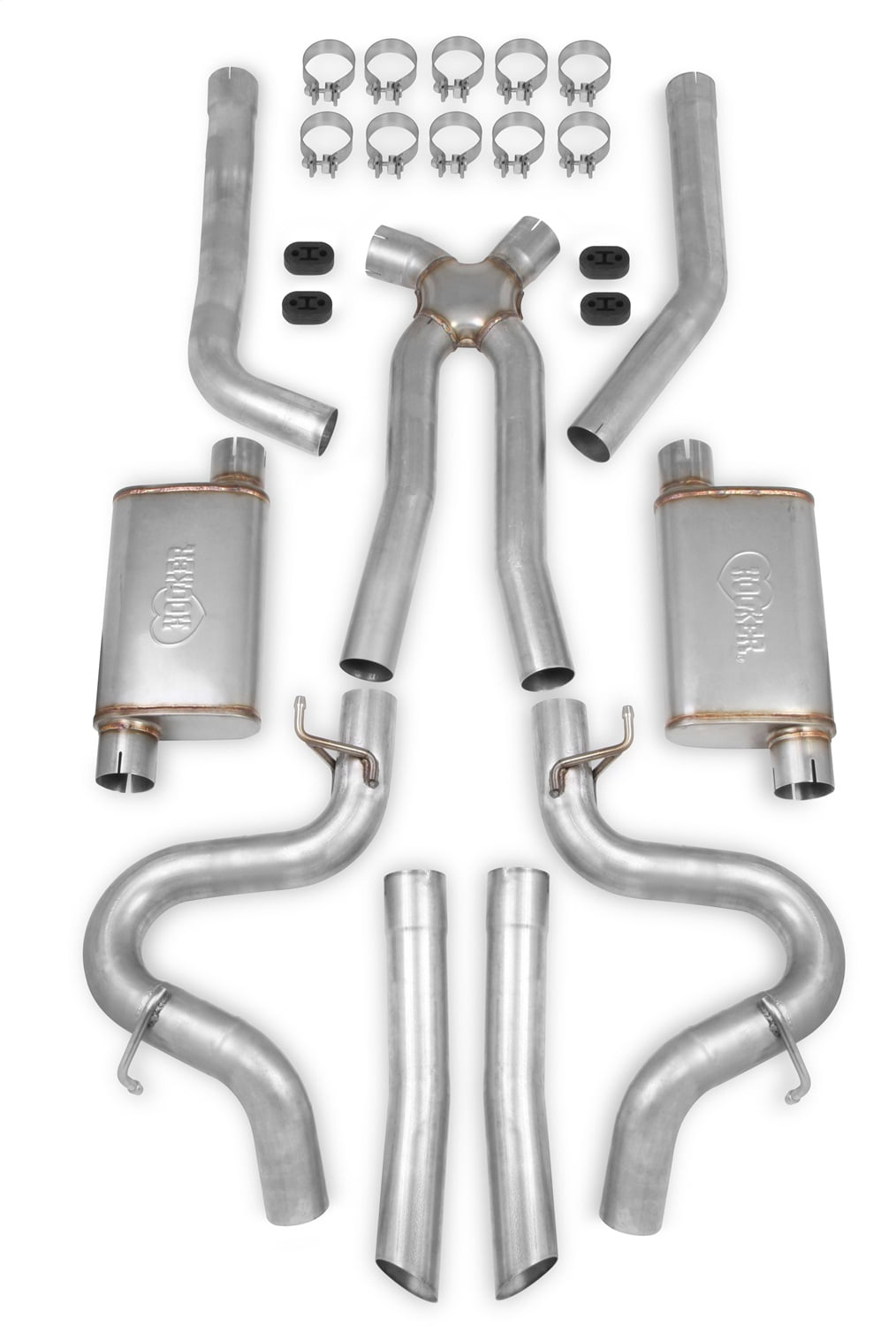 Hooker Headers 70501363-R Blackheart LS Engine Swap Header-Back Exhaust ...