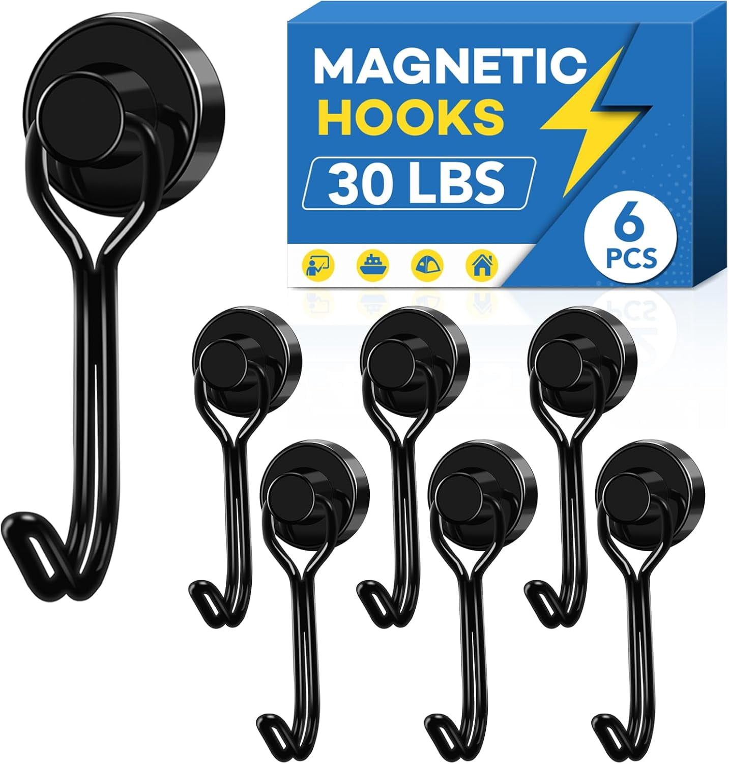 Hooks, 30lbs+ Magnetic Magnet Hook 2026 Cruise Cabin Ship Essentials ...