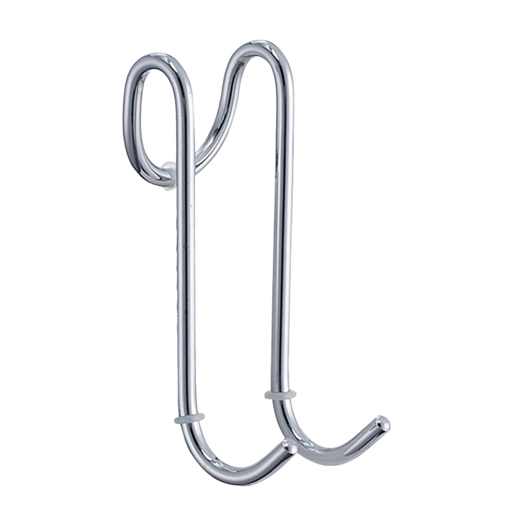 Stainless Steel Hook Door Back Hanger Hook Bathroom Hanging Towel Hook ...