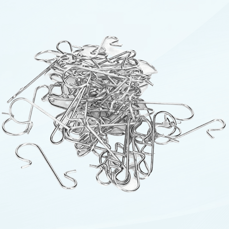 Hooks,Mini 1 Inch S Hooks, Metal Hangers Hanging Hooks Multi-Purpose ...