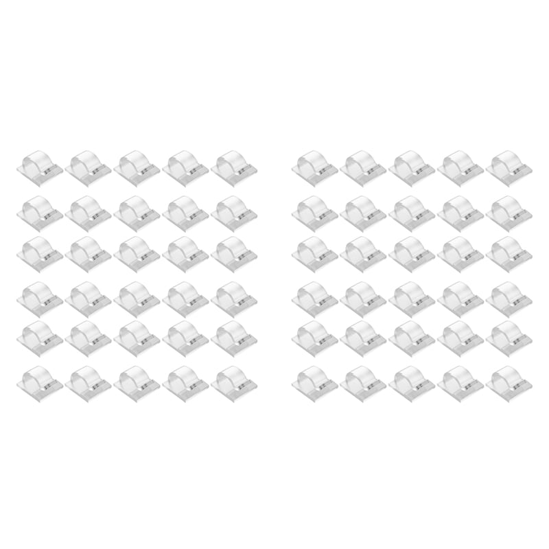 Hooks for Outdoor String Lights Clips 60 Pack Clips Clear Light Hook ...