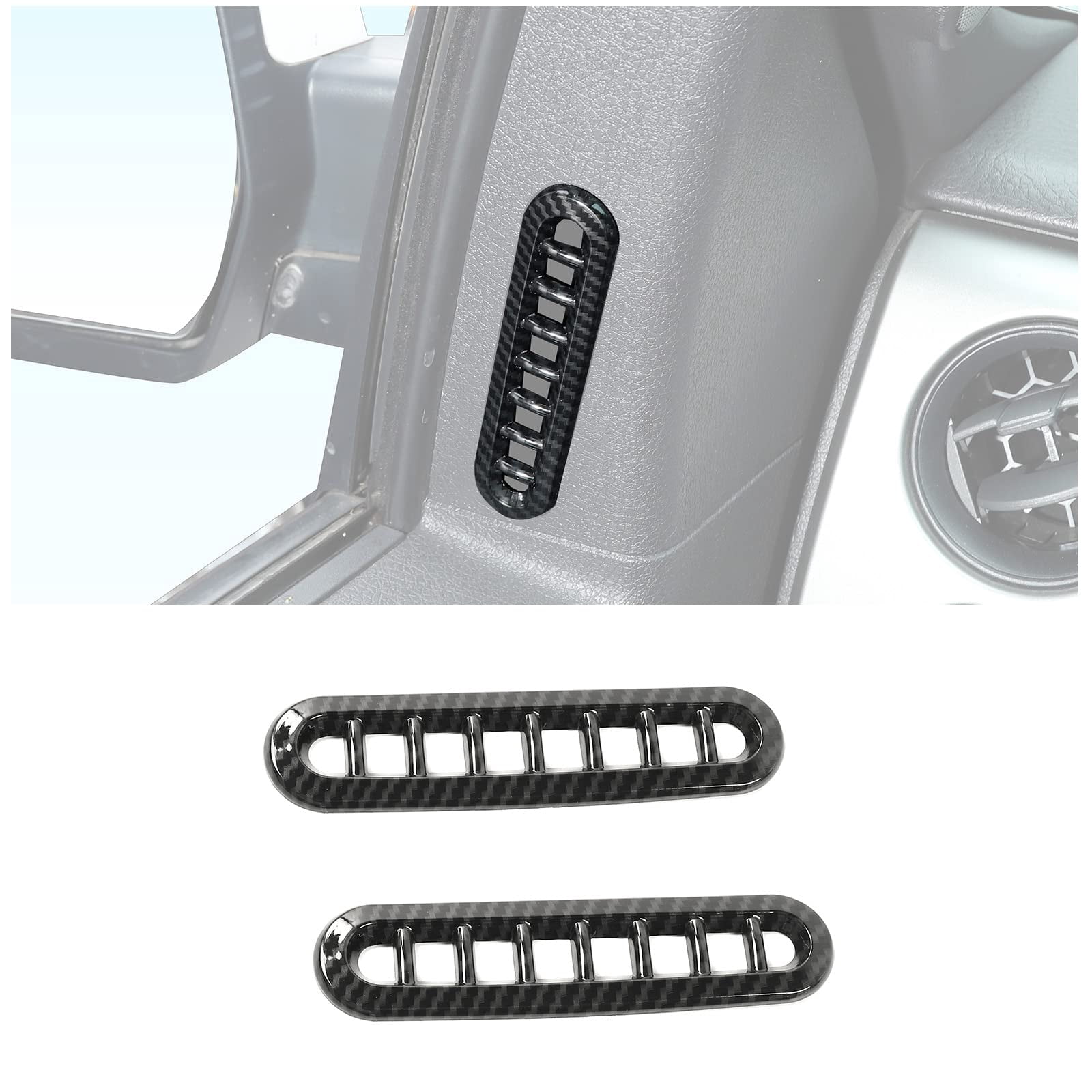 Hoolcar Door A/C Outlet Vent Front Side Window Air-Conditioner Vent ...