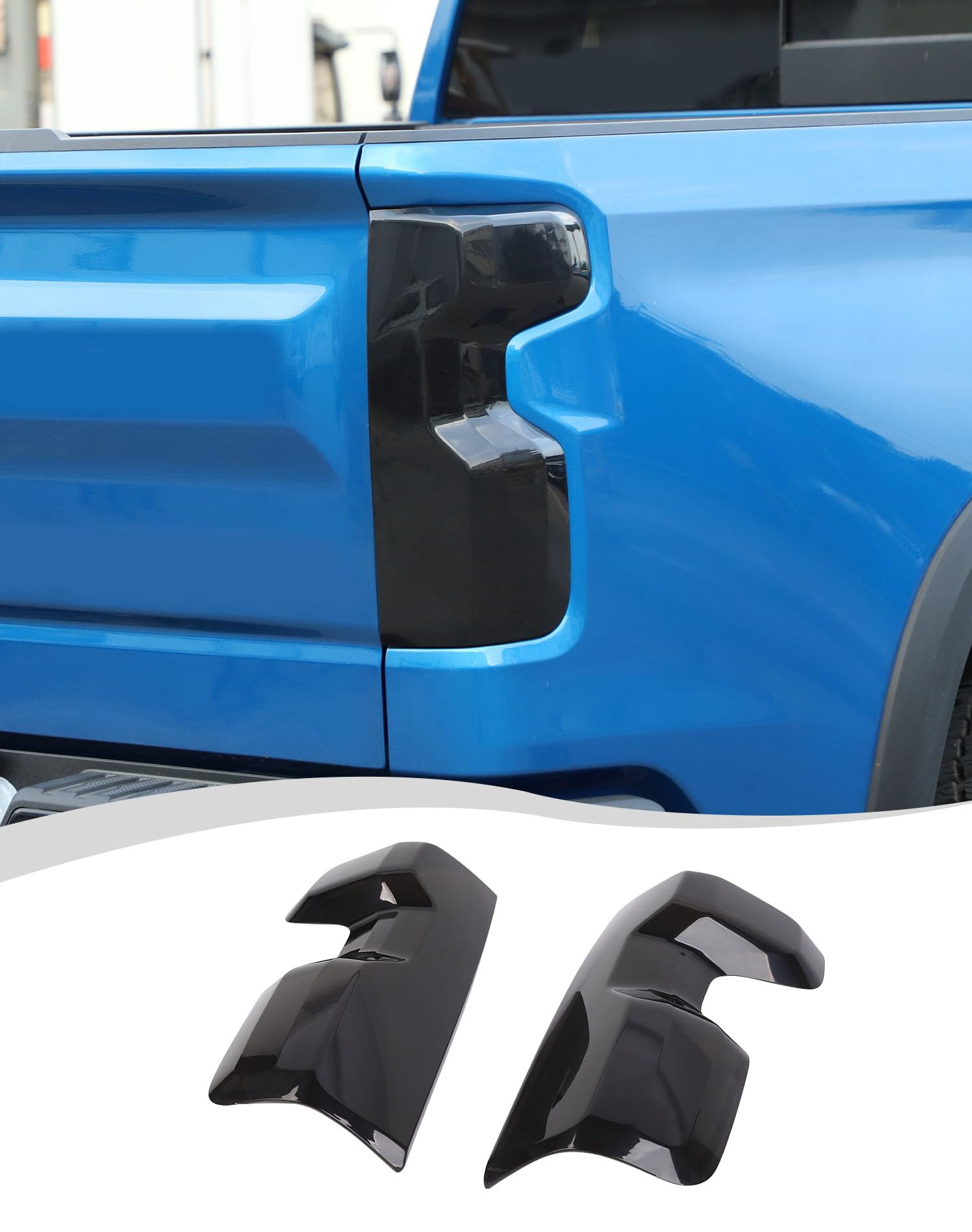 Hoolcar Tail Light Lamp RRF12 Cover Guard Trim Bezel Frame Decor ...