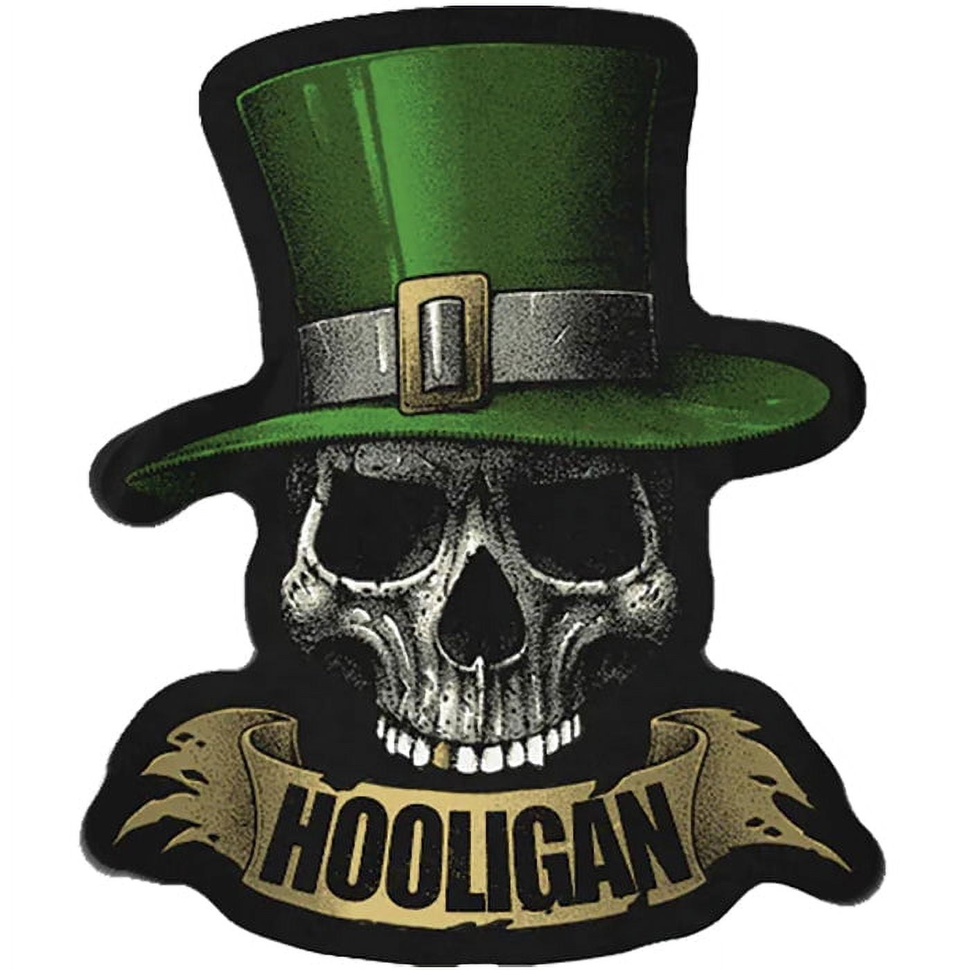 Hooligan Full Color Vinyl Die Cut Single Velcro Printed Patch - Walmart.com