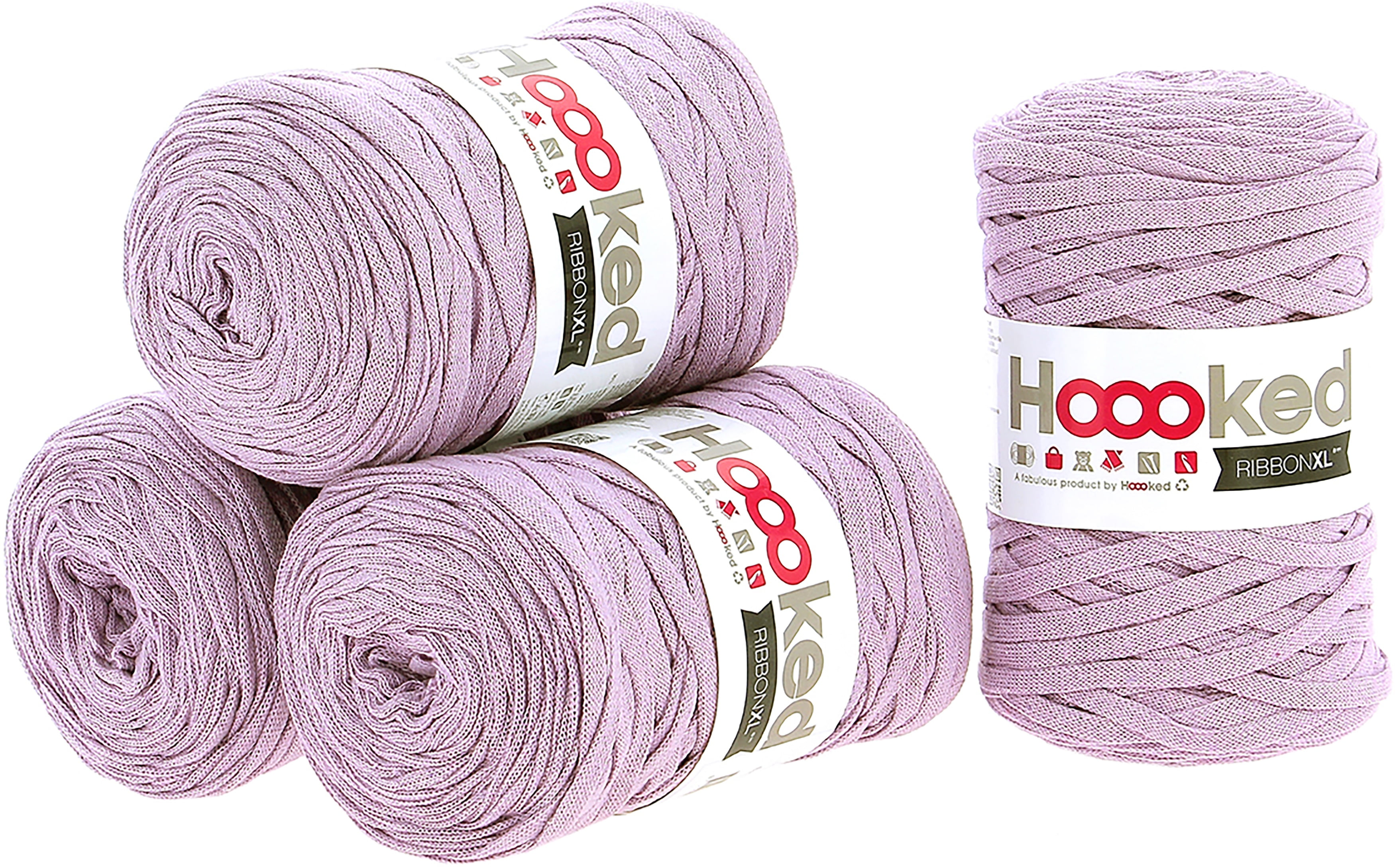 Hoooked Ribbon XL Yarn-Lila Dusk - Walmart.com