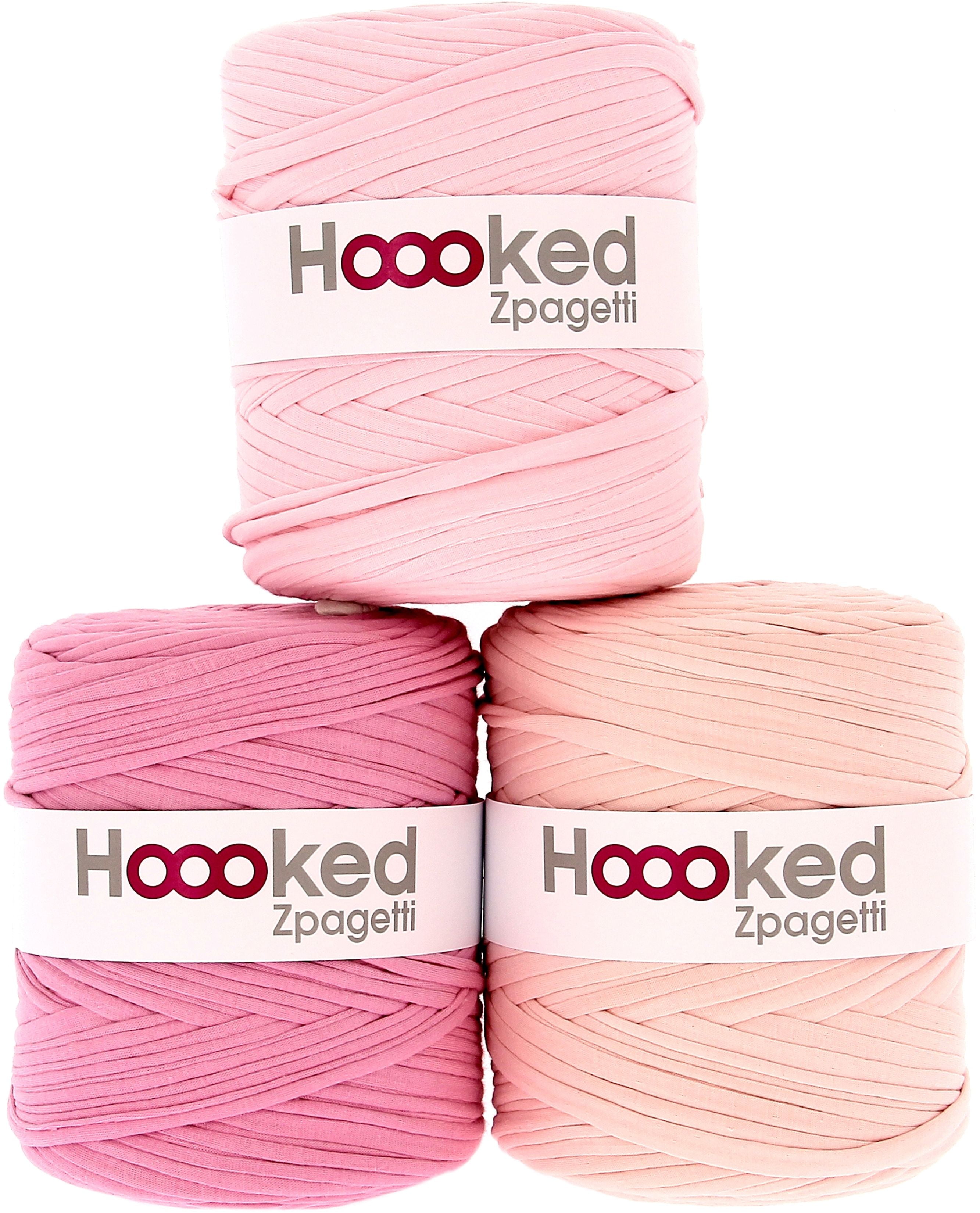 Hoooked Zpagetti Yarn-Cherry Blossom - Walmart.com