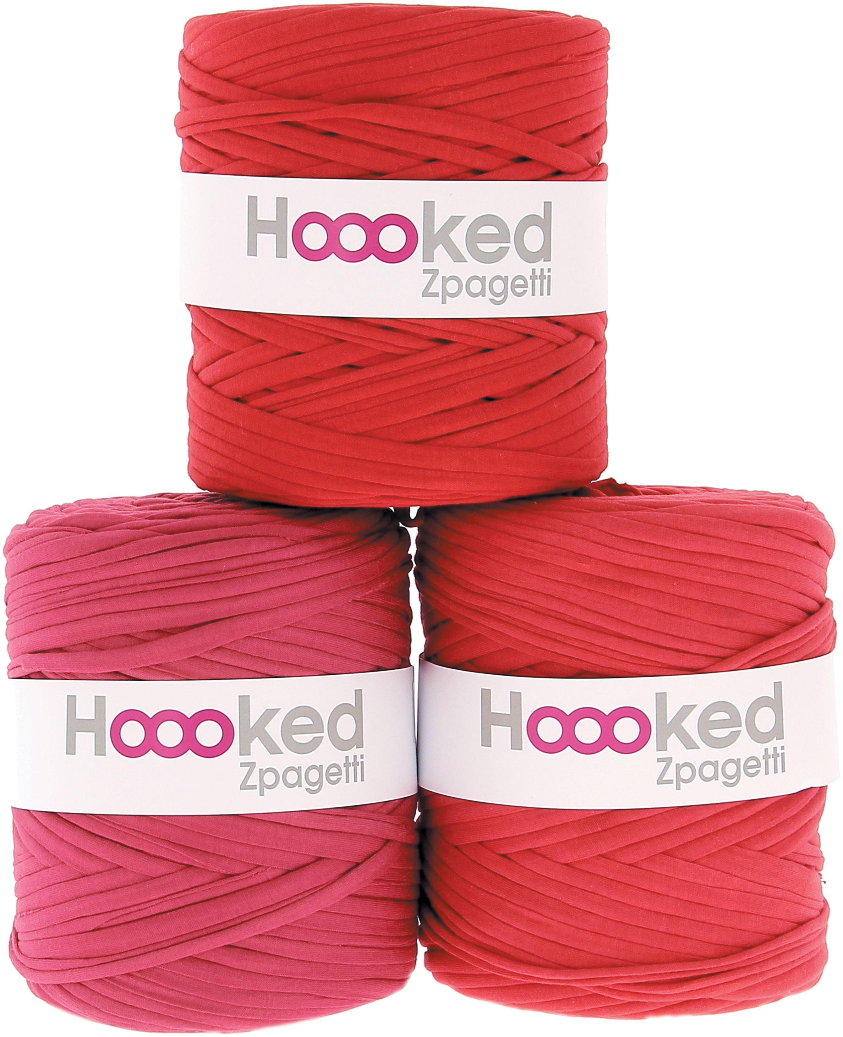 Hoooked Zpagetti Yarn-Fiesta Red - Walmart.com