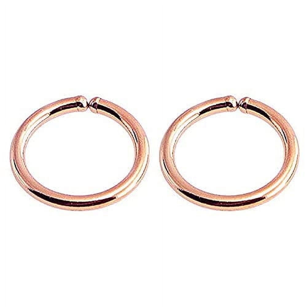 Hoop Earrings Cartilage Nose Septum Ear Helix Tragus Rings Multiple ...