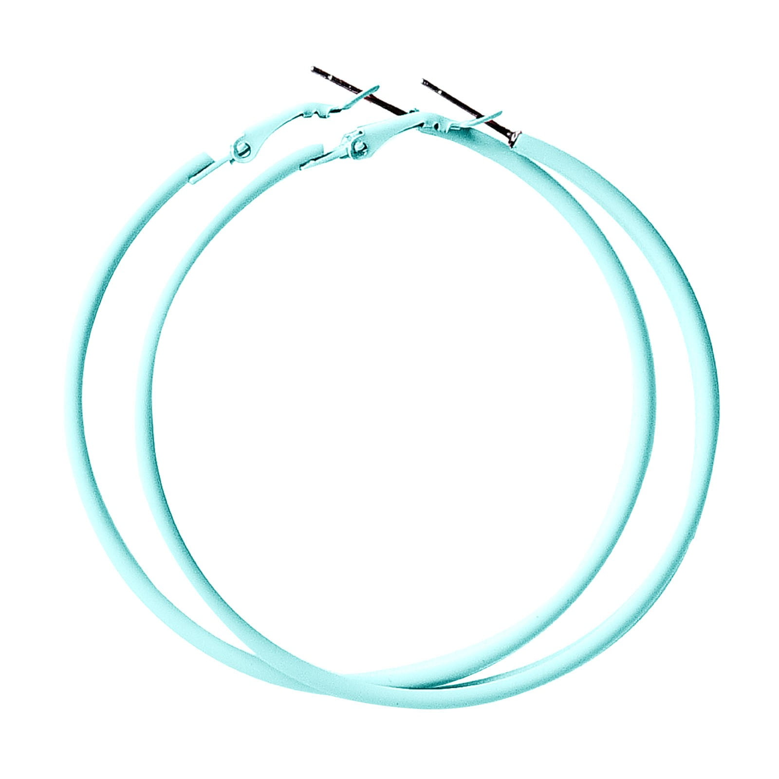 Hoop Earrings For Women 60MM Big Stainless Steel Retro Party Dangle ...