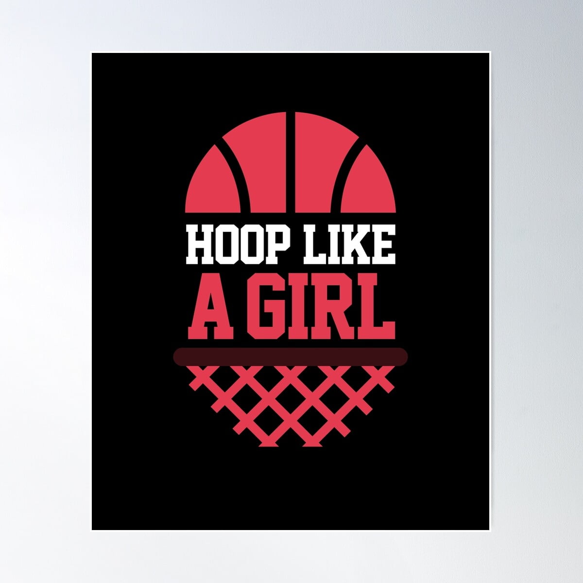 Hoop Like A Girl, Basketball Quotes, Basketball Player, Basketball ...