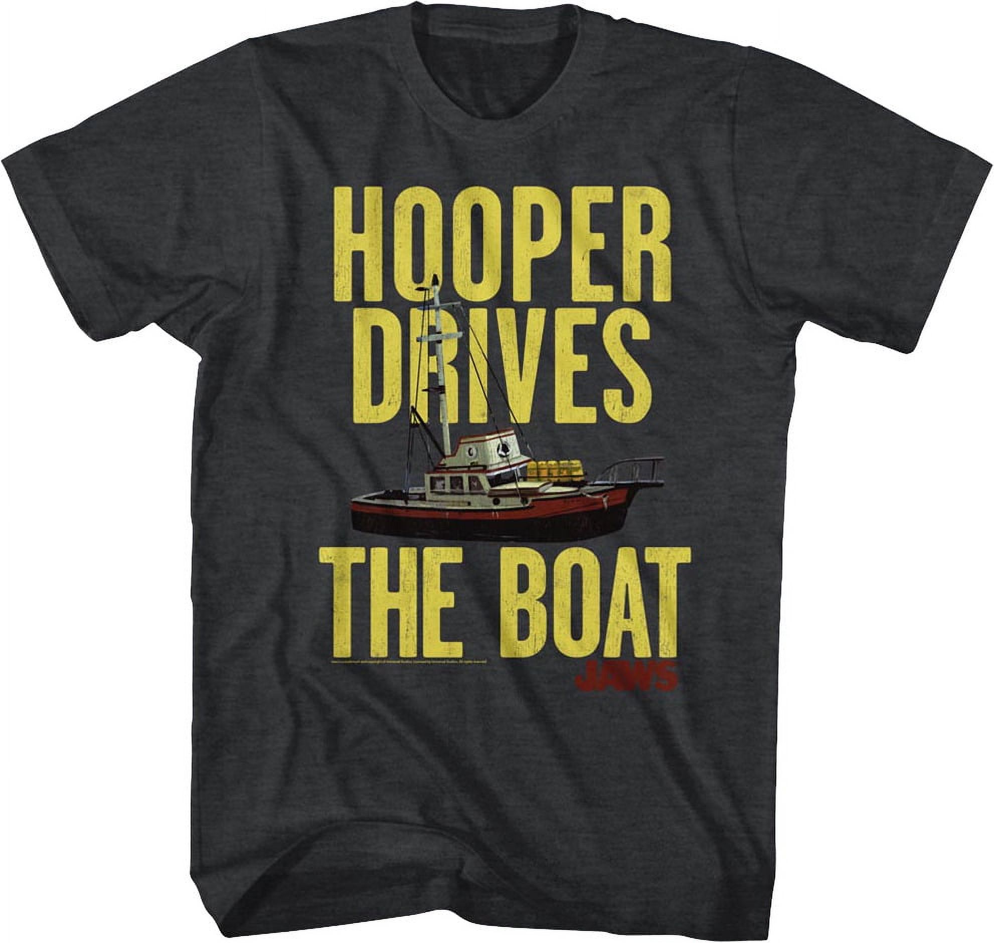 Hooper Drives The Boat Jaws T-Shirt - Walmart.com
