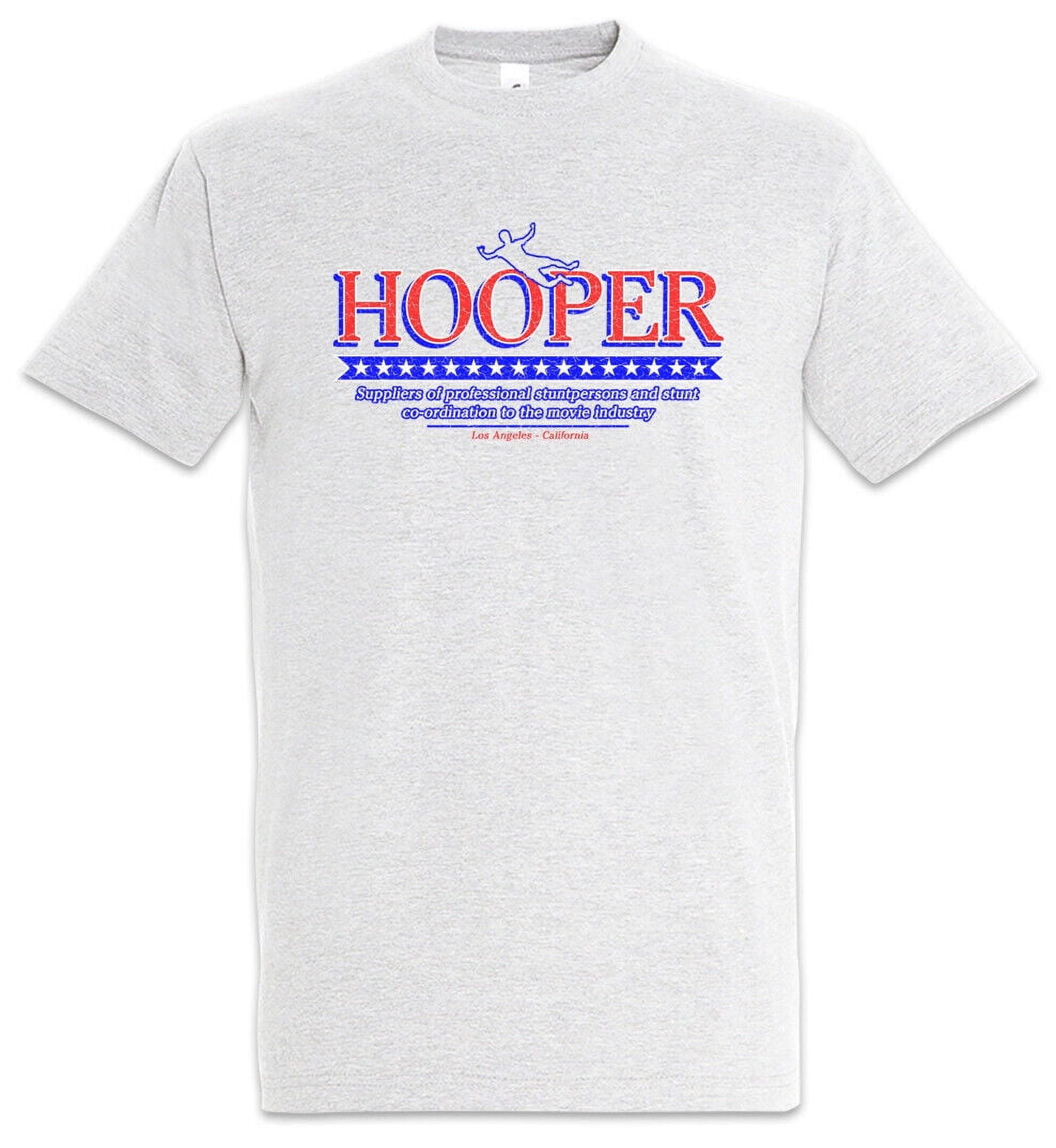 Hooper I T-Shirt Um Company Logo Kopf Symbol Stuntman Stunt Sonny Ski ...