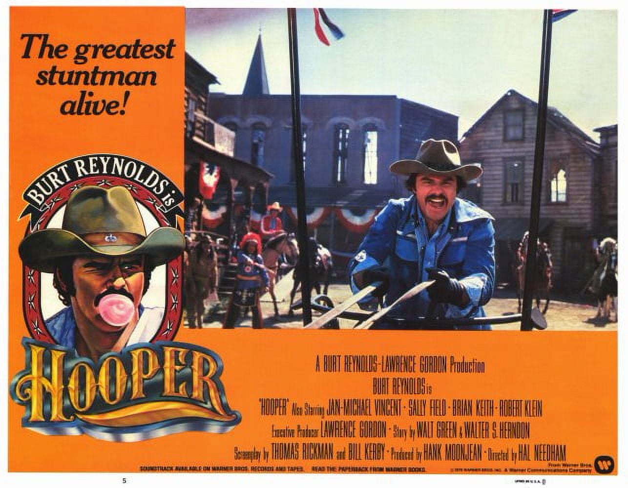 Hooper - movie POSTER (Style E) (11" x 14") (1978) - Walmart.com