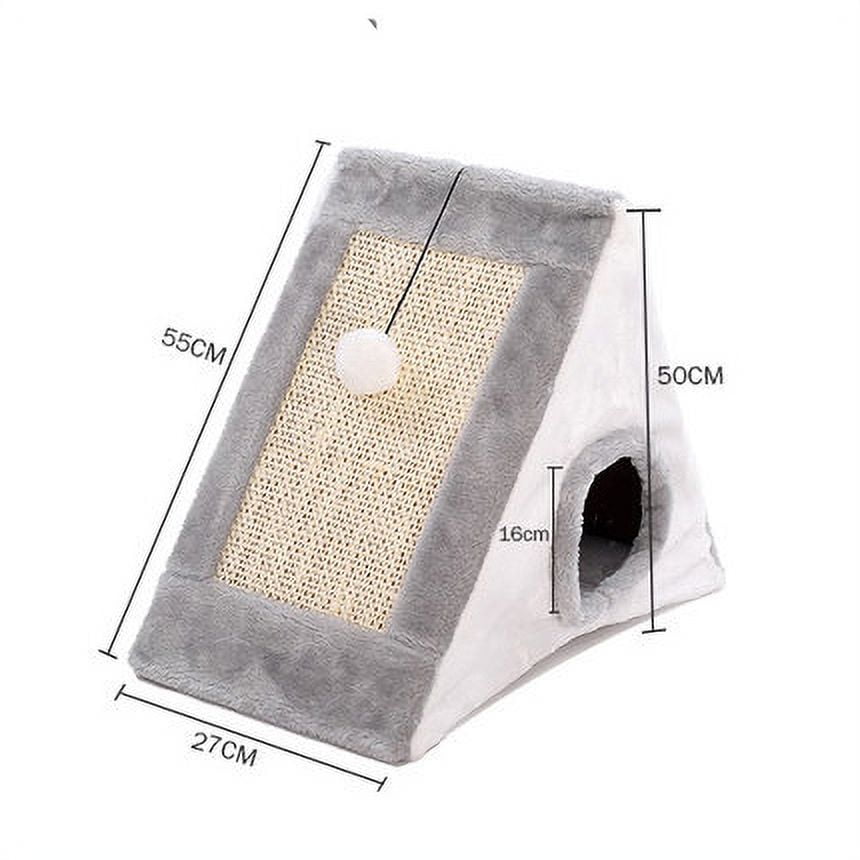 Hoopet Cats and Dogs Universal Pet Litter Cat Climbing Frame Triangle Cat Scratching Board Cat ...