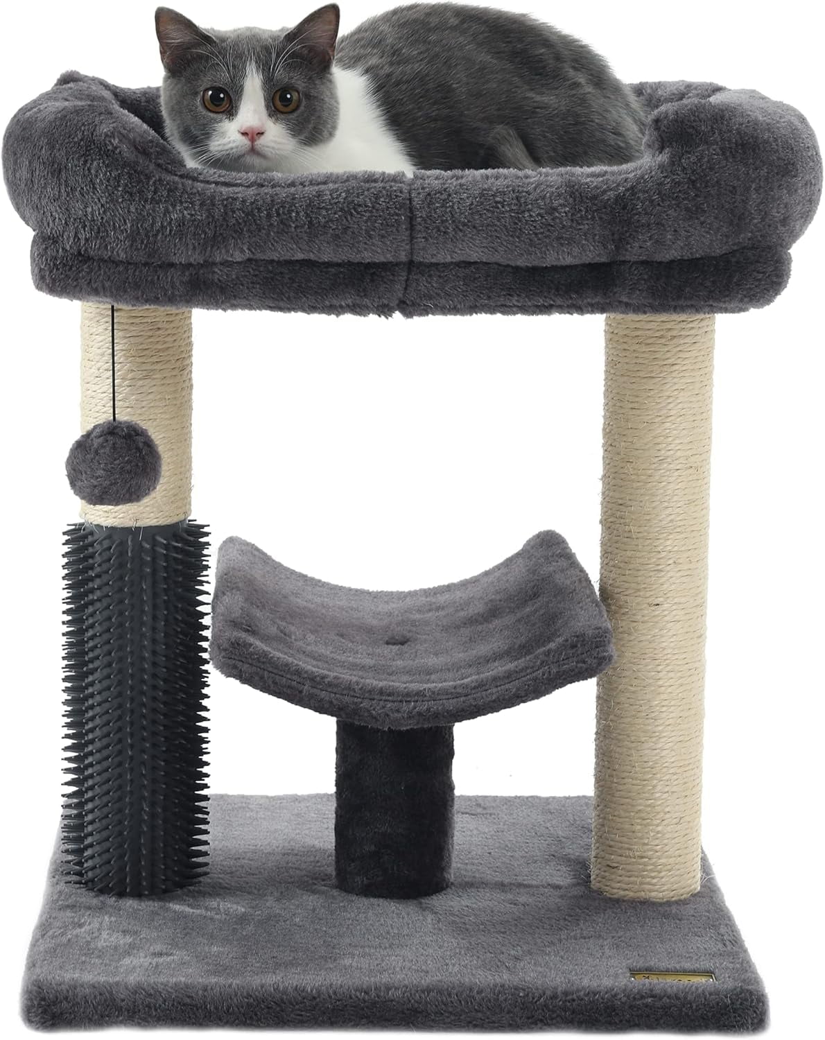 Hoopet cat Tree Tower,cat Scratching Post for Indoor Cats,Featuring ...