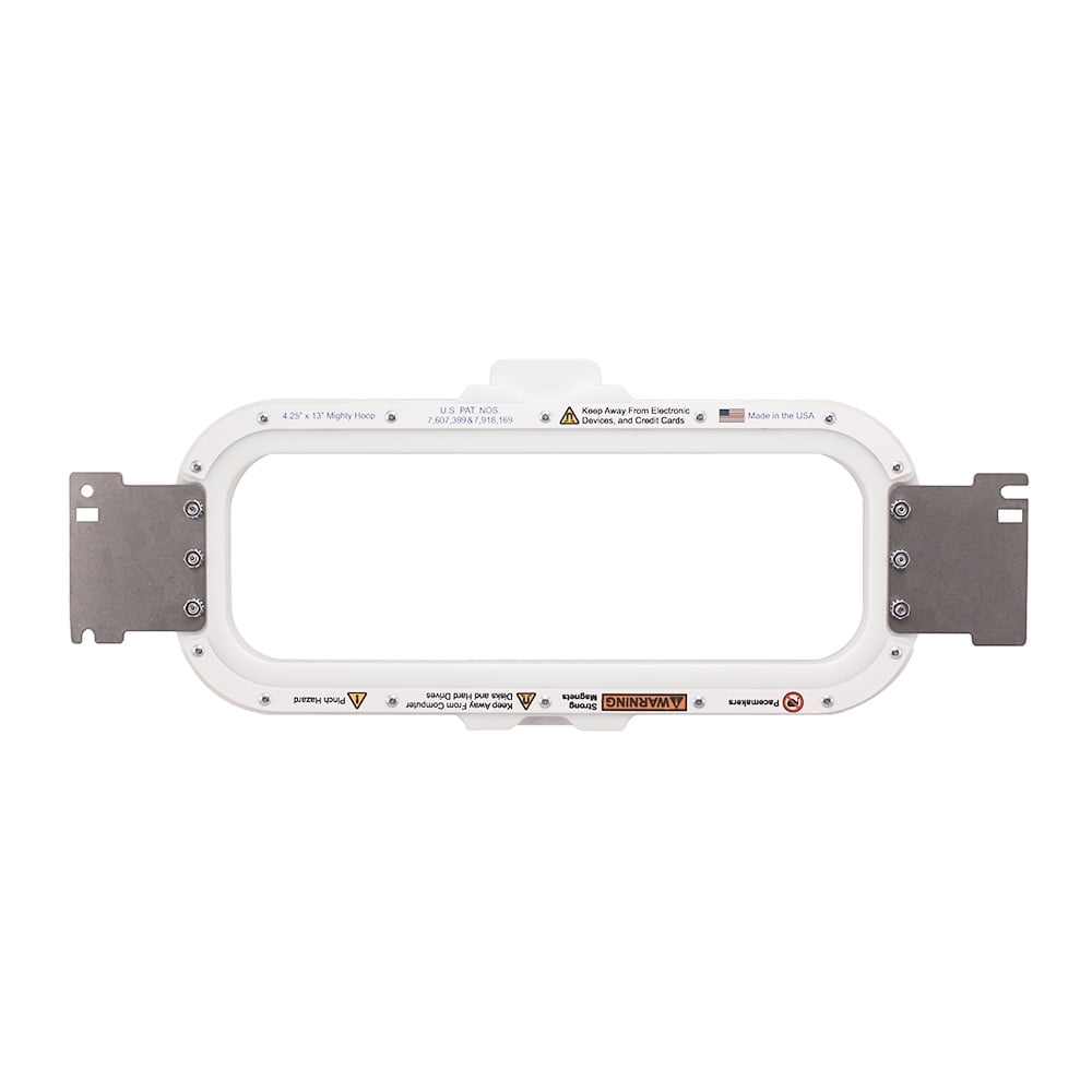 Hoopmaster Magnetic Hoops 4.25x13" Horizontal Mighty Hoop Embroidery ...