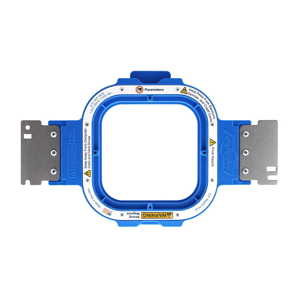 Hoopmaster Magnetic Hoops 5.5" Mighty Hoop Embroidery Hoops for BAi ...