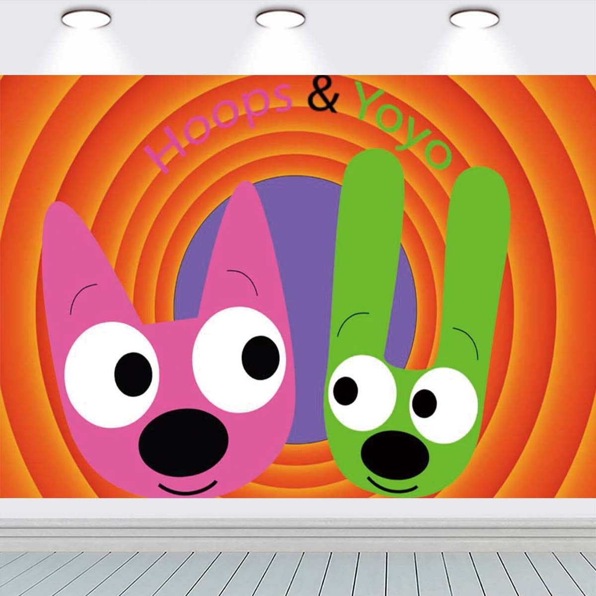 Hoops And Yoyo school Taspestry Wall Decor Background Backdrop Party ...