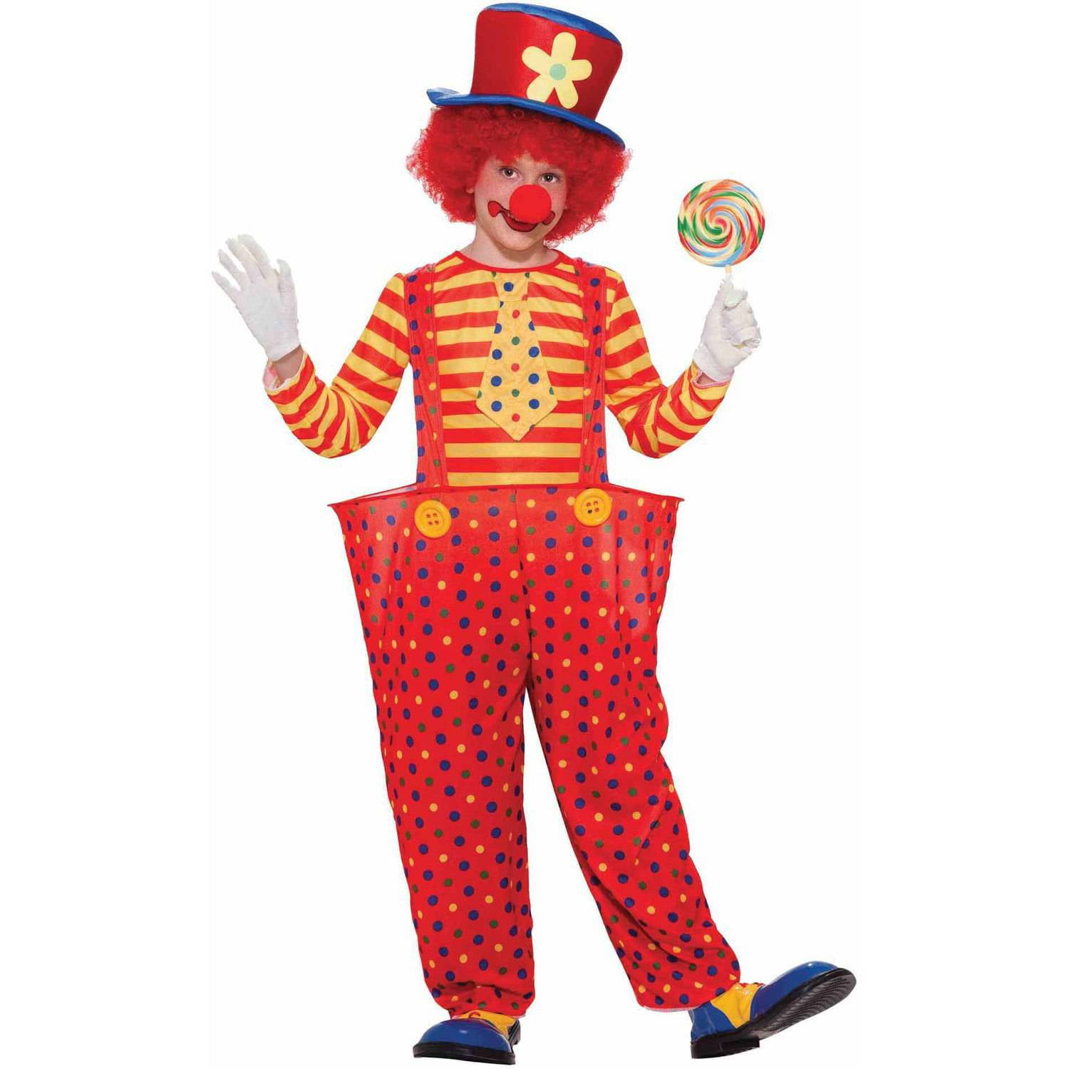 Hoopy the Clown Child Halloween Costume - Walmart.com
