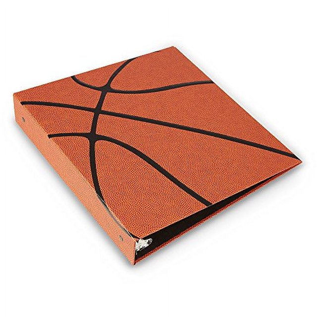 Hoopz 3-Ring Binder - Textured Basketball Binder - Basketball Card ...