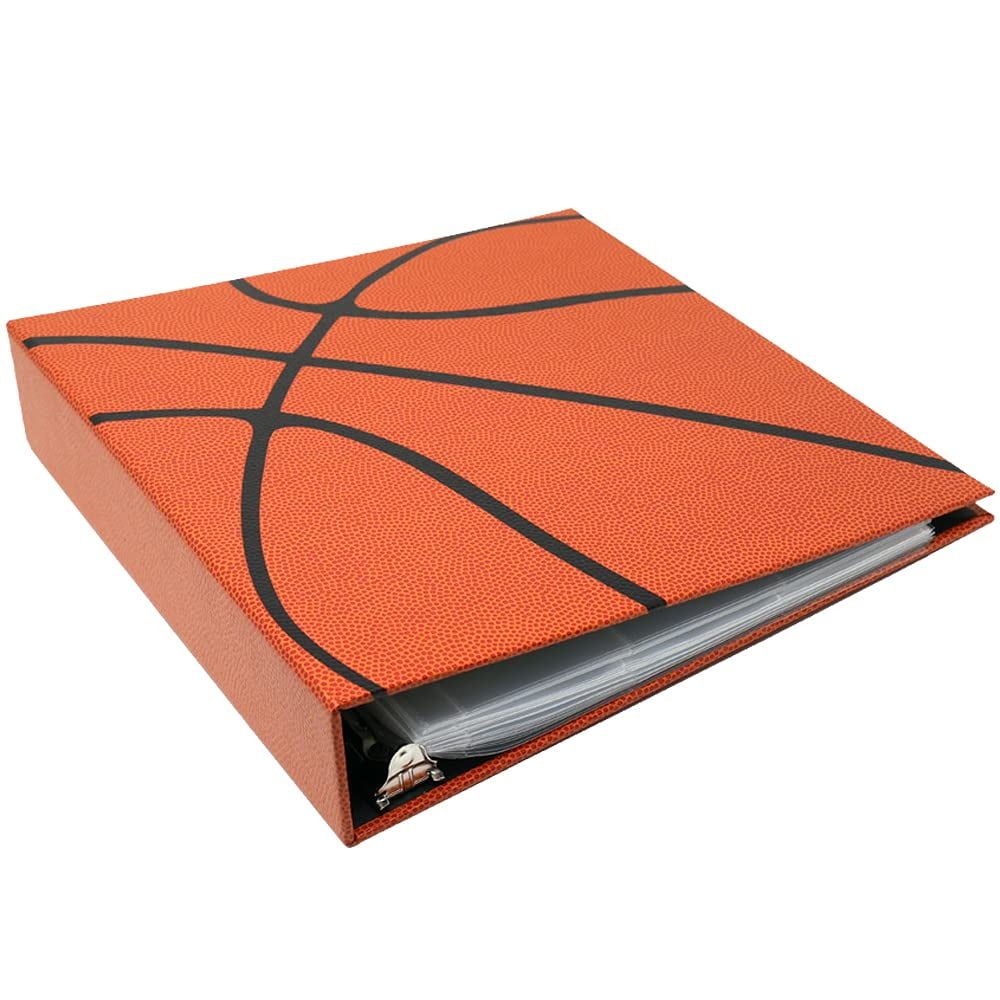 Hoopz Textured 3-Ring Basketball Card Binder by All Star Products ...