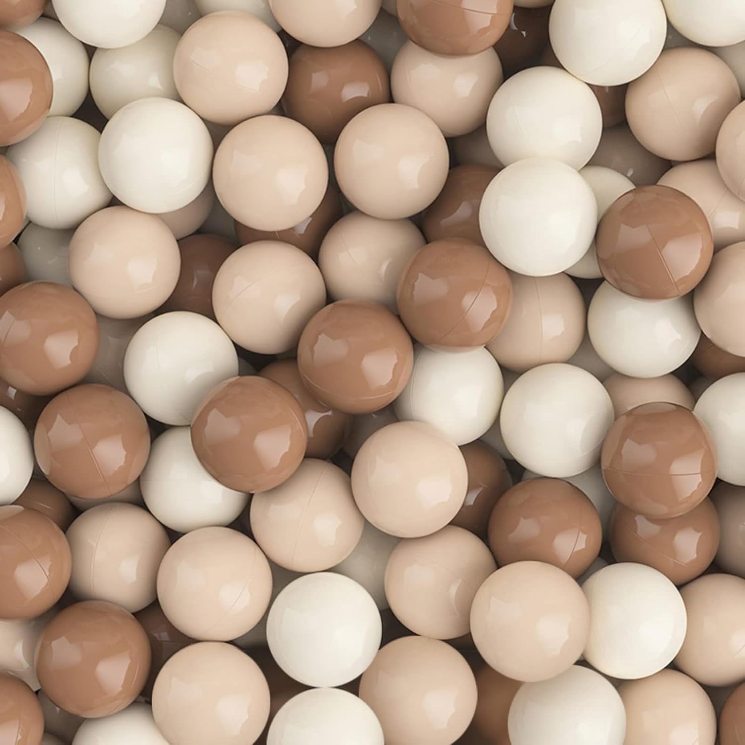 Hooray Ball Pit Balls Crush Proof Plastic Children's Toy Balls Macaron ...