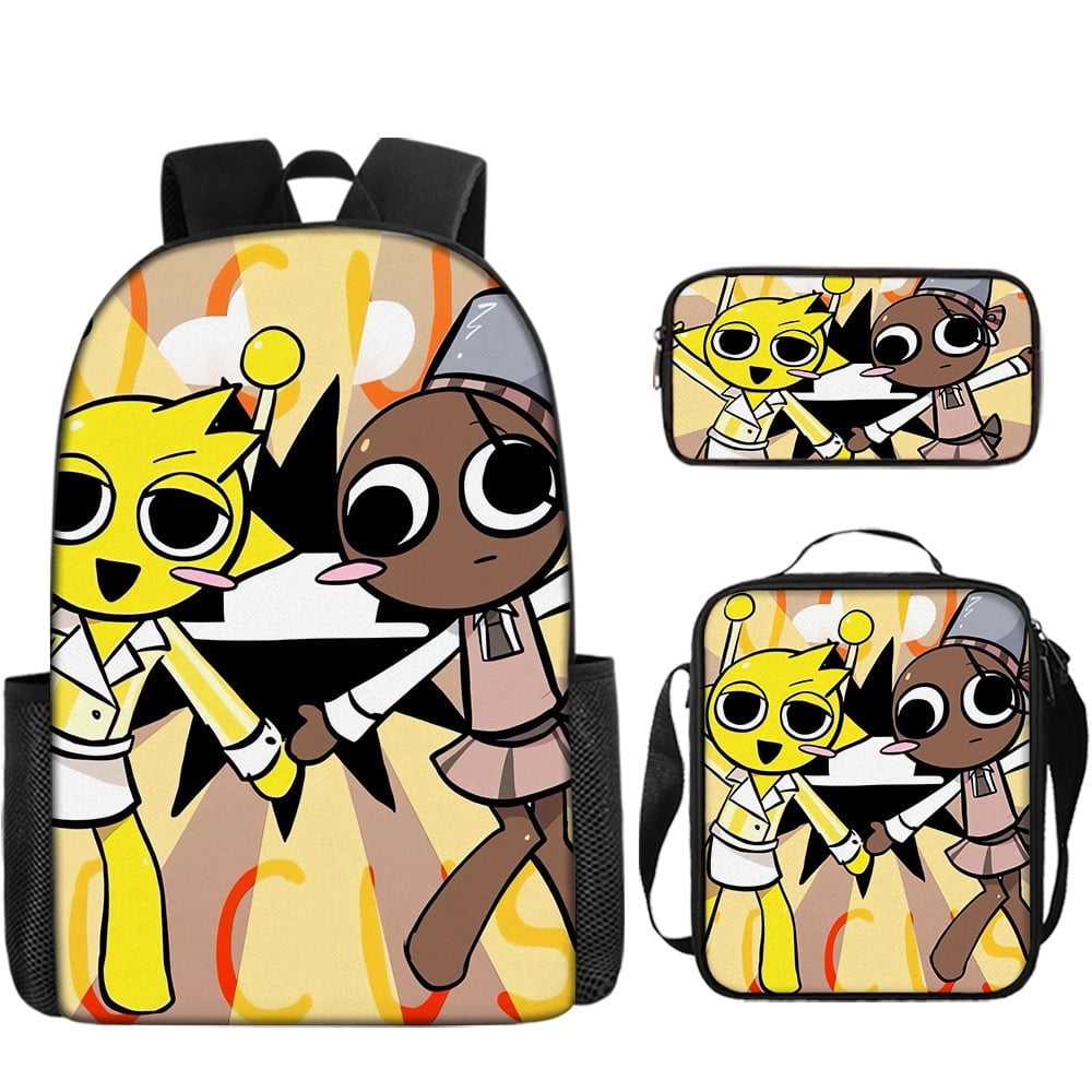 Hooray Game Incredibox Sprunki Theme Student Backpack, Sprunki ...