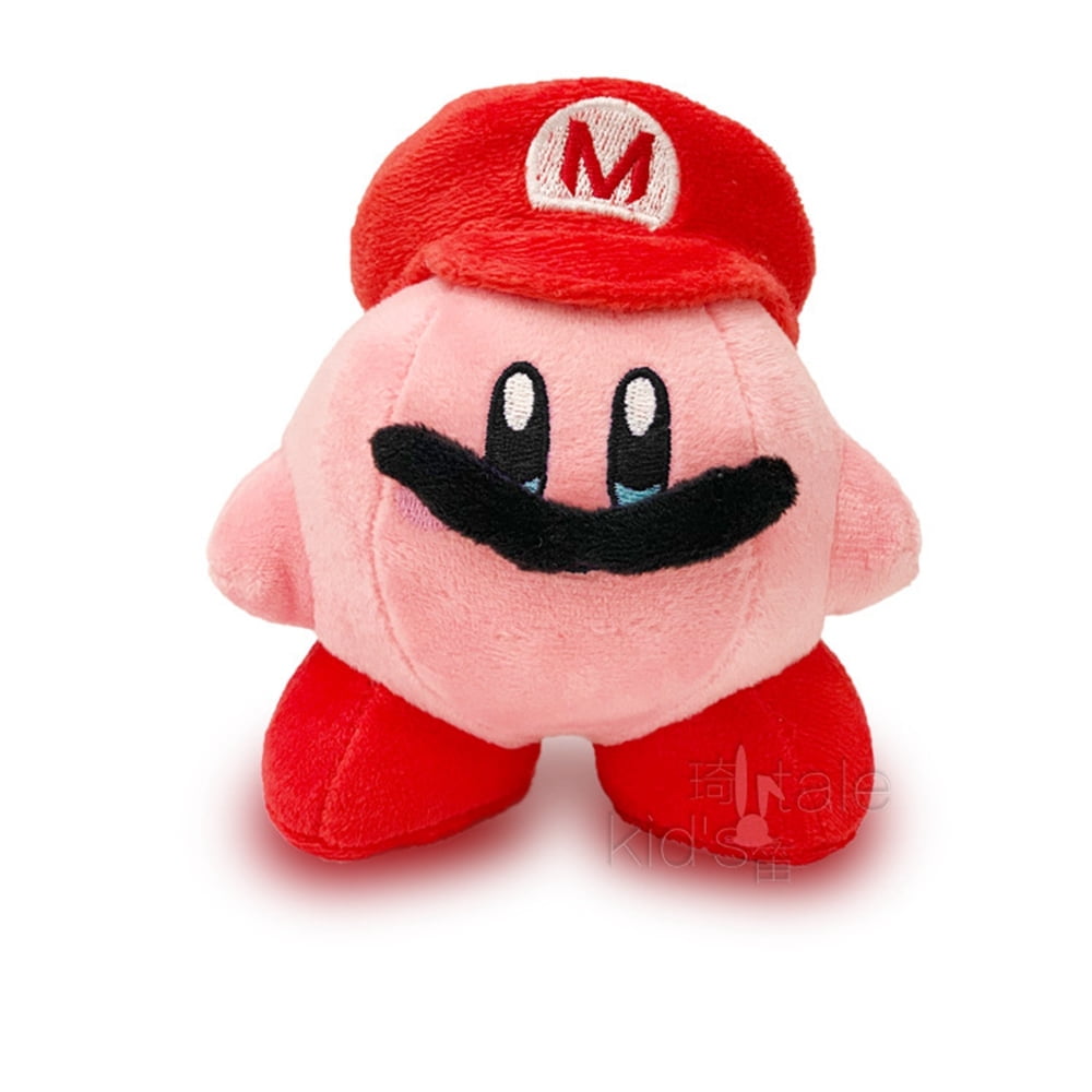 Hooray Kirby Plushie Toy 5.9" Kirby Cos Maro Plush Soft Anime Stuffed ...