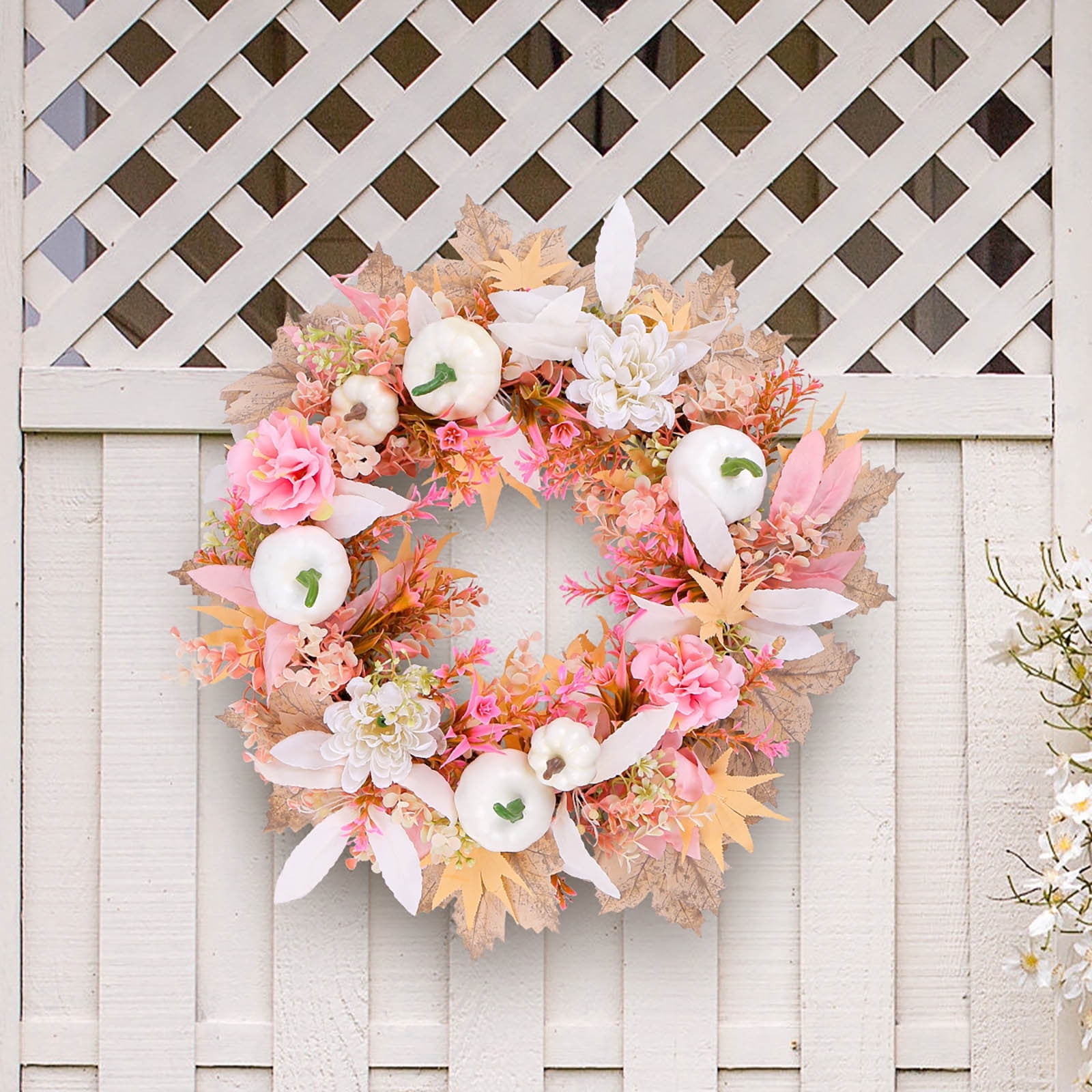 Hooray Summer Wreaths for Front Door, Summer Door Wreath, Home Garden ...