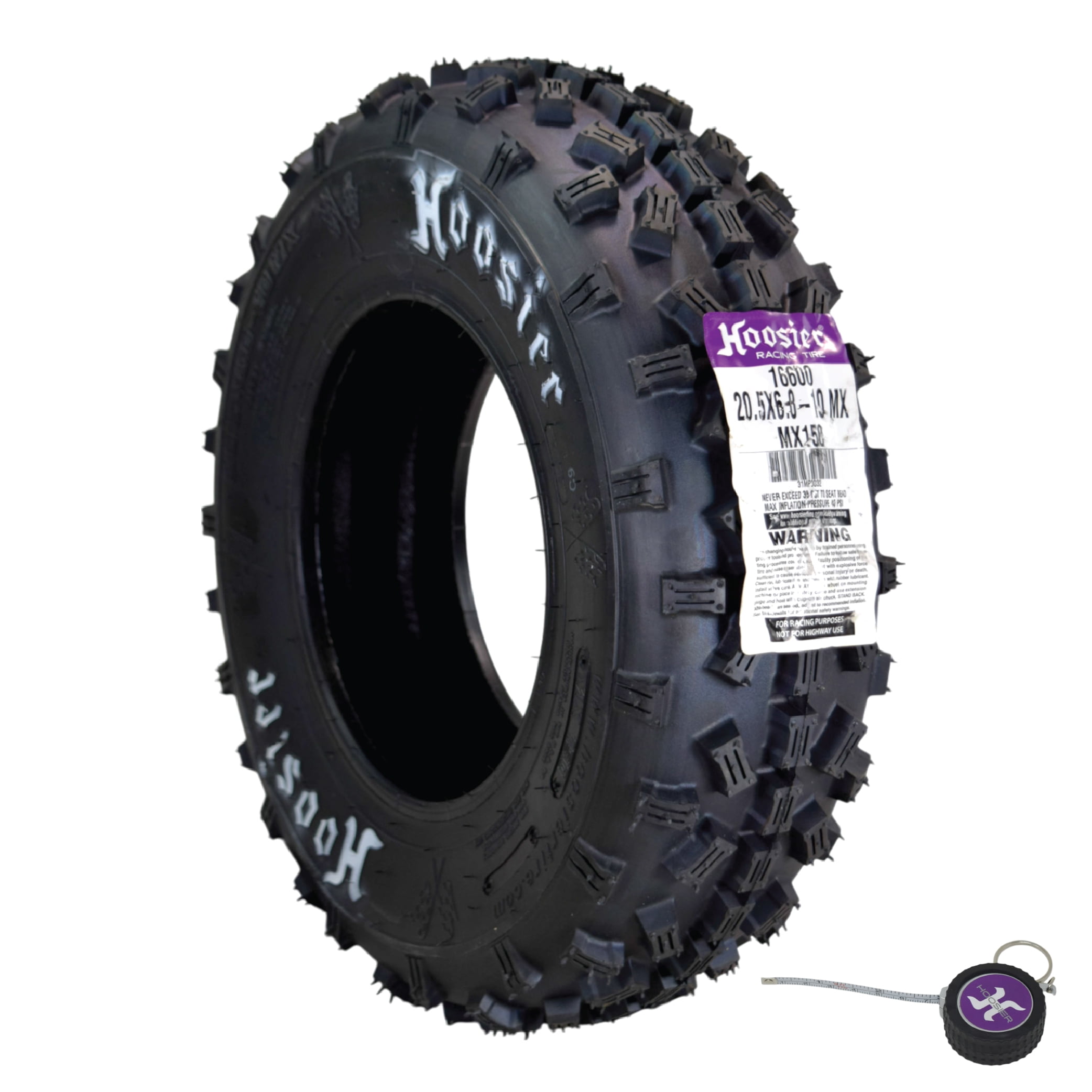 Hoosier ATV MX Front Tire 20.5X6.0-10 16600MX150 for Motocross Off-Road ...