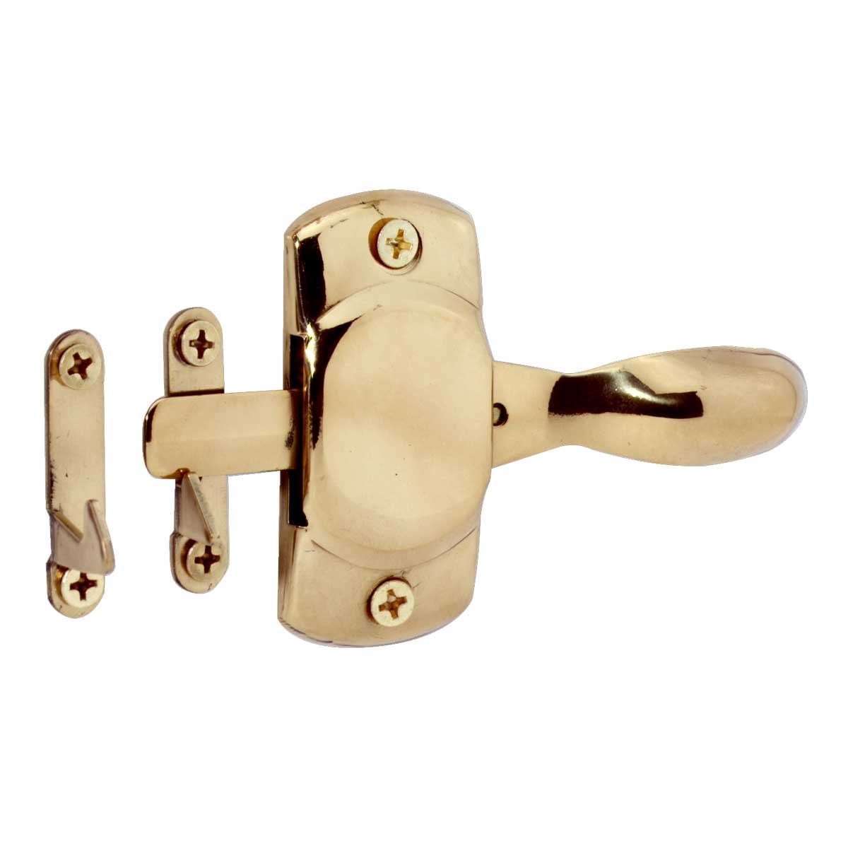 Hoosier Cabinet Latch Brass Finish Cupboard Door Look Latch Renovators ...
