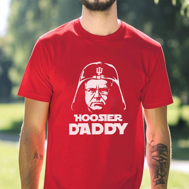 Hoosier Daddy shirt, Football Coach Cigne-tti T-Shirt, IU Rose Bowl 25 ...
