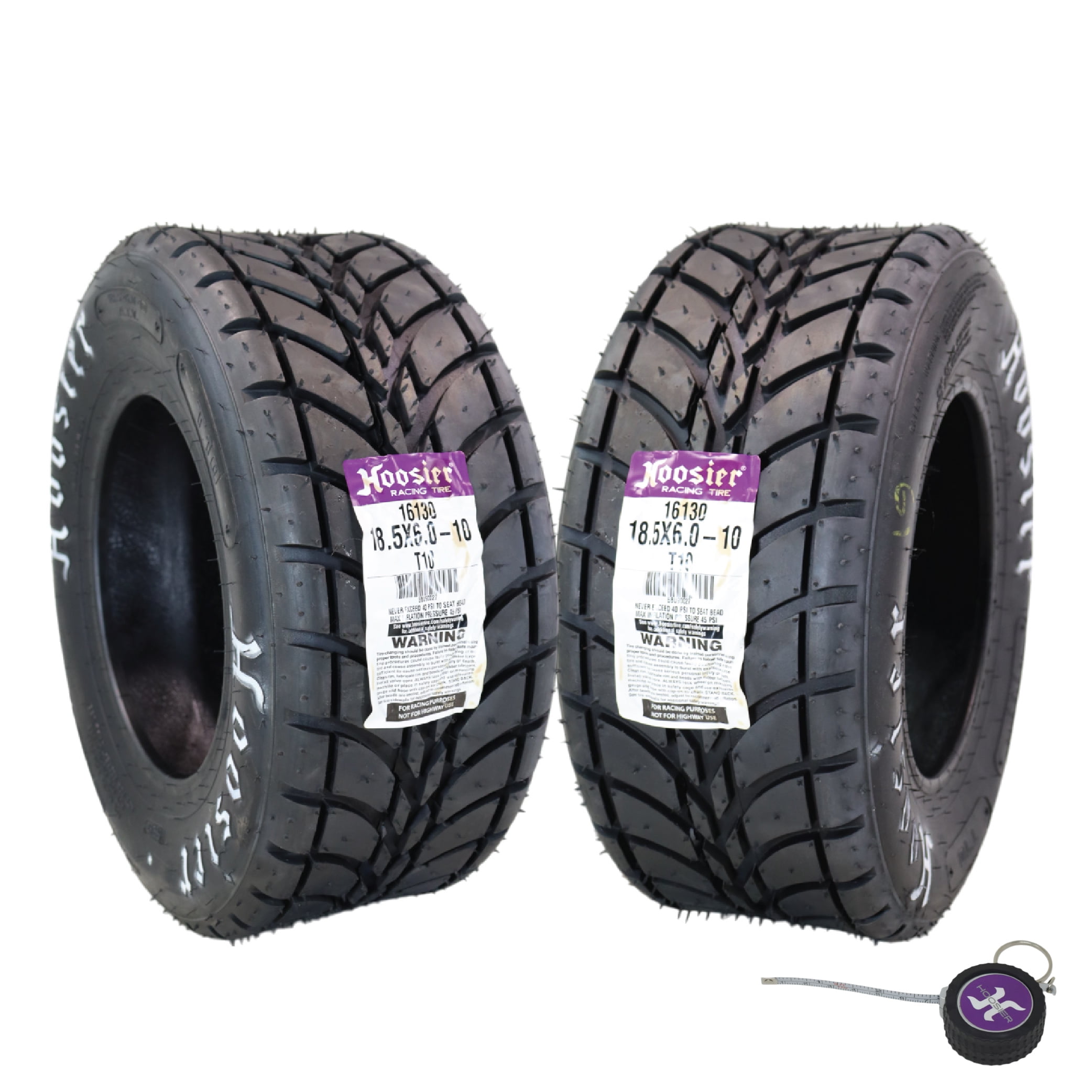 Hoosier Flat Track & TT (Tourist Trophy) Tire 18.5x6.0-10 - 16130T10 ...