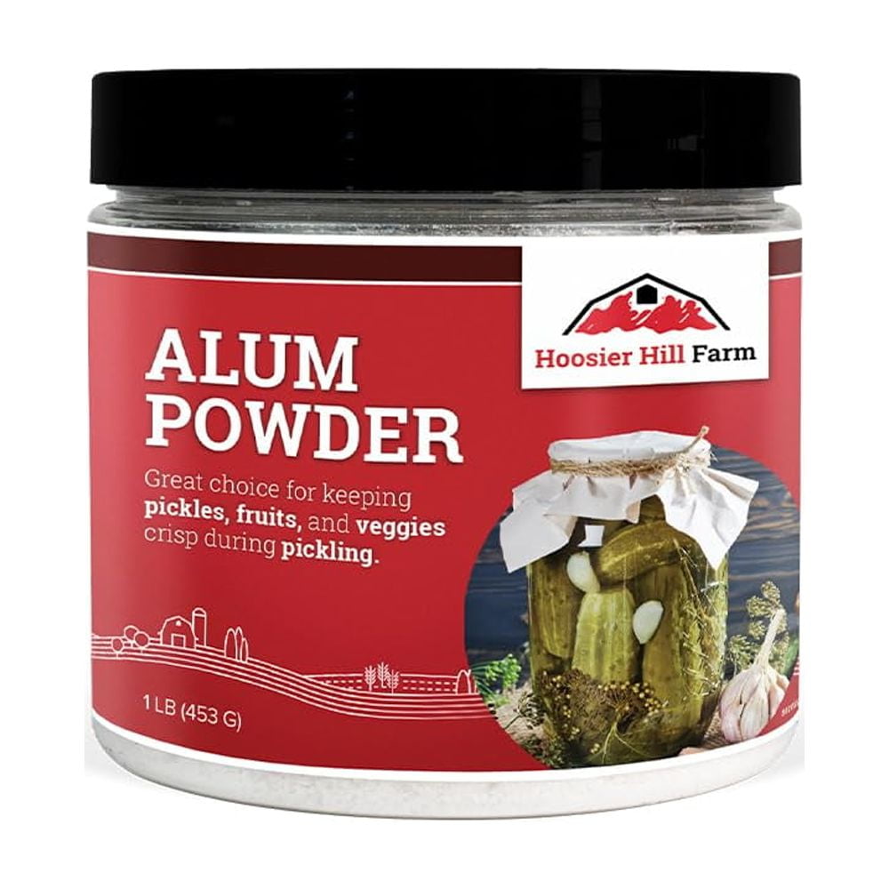 Hoosier Hill Farm Alum GGA1 Granulated Pickle Powder, 1LB (Pack of 1 ...
