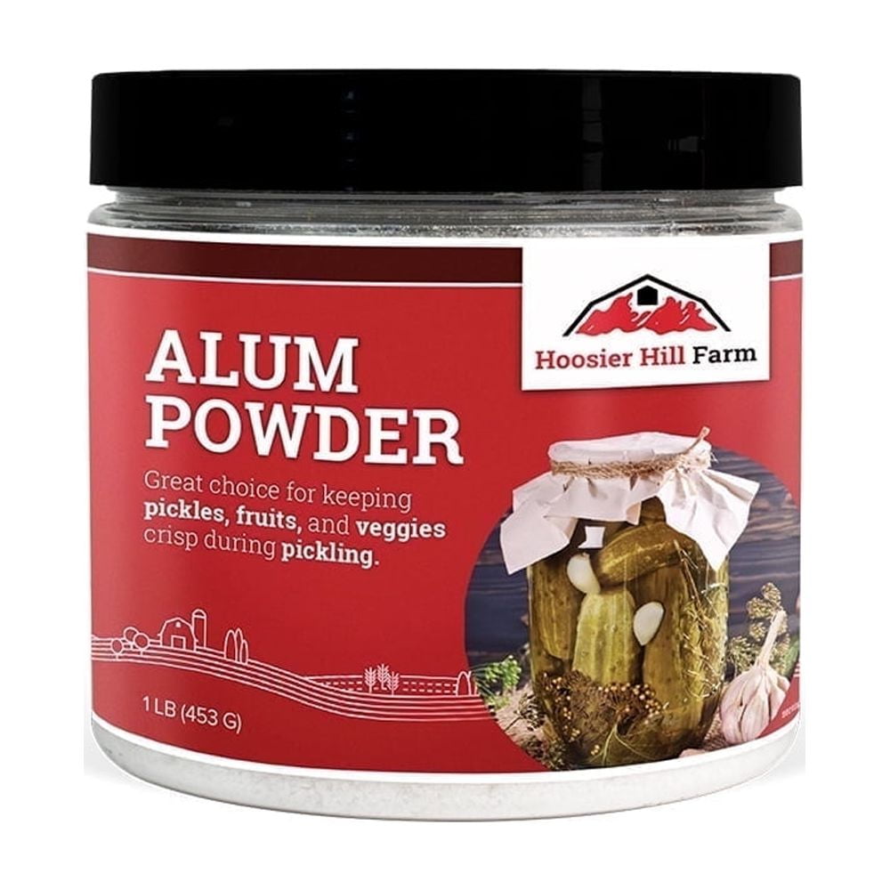 Hoosier Hill Farm Alum Granulated Pickle Powder, 1 lb Jar - Walmart.com
