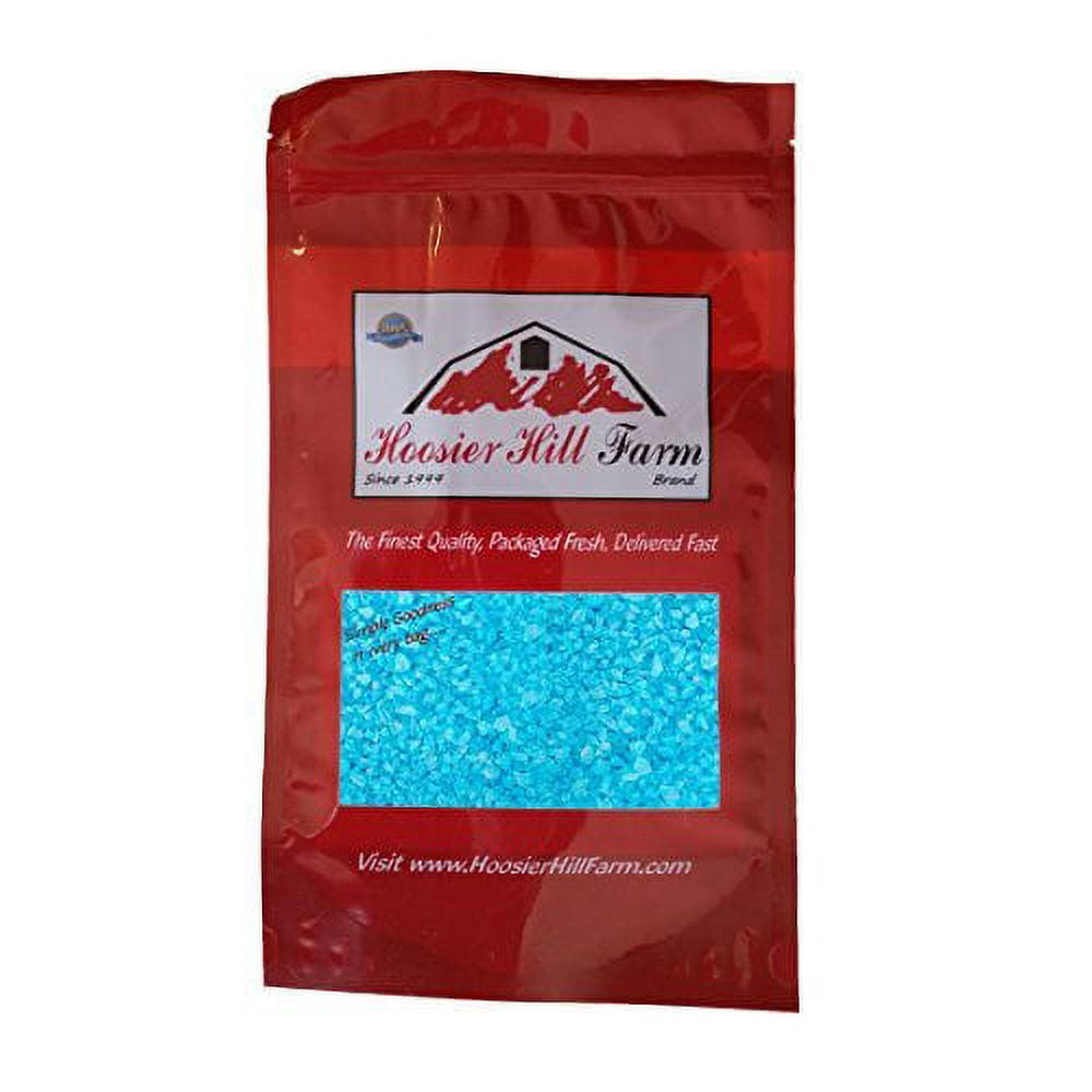 Hoosier Hill Farm Blue Cotton Candy Rock Candy Crystals, 1 lb zippered ...