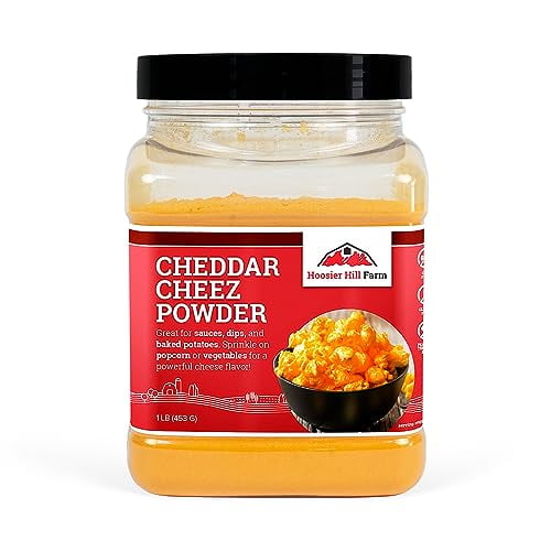 Hoosier Hill Farm Cheddar Cheez Powder, 1LB (Pack 1) - Walmart.com