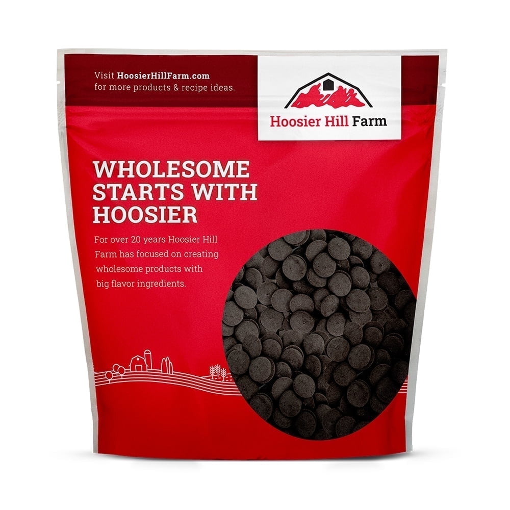 Hoosier Hill Farm Chocolate Melting Wafers, 5 lb Bag, Shelf-Stable, GMO ...
