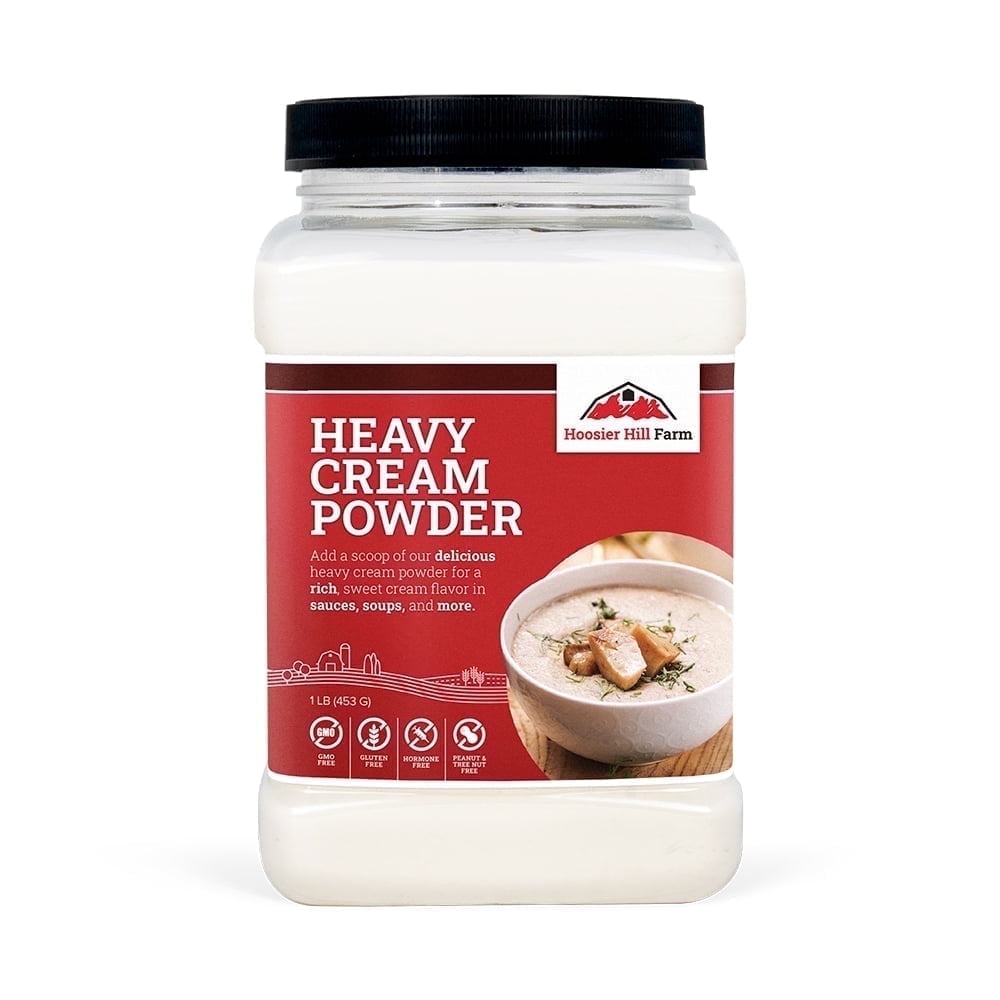 Hoosier Hill Farm Heavy Cream Powder, 1 lb Jar - Walmart.com