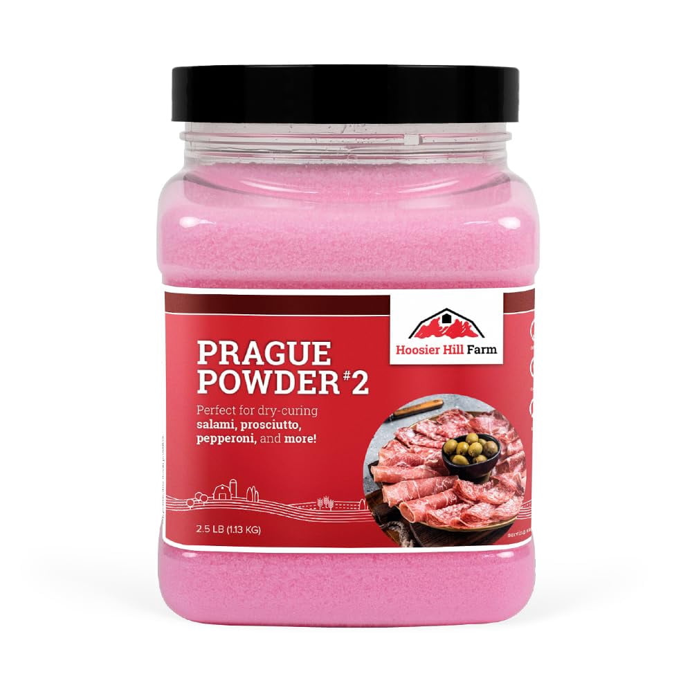 Hoosier Hill Farm Prague DPF11 Powder No. 2 Pink Curing Salt, 2.5LB ...