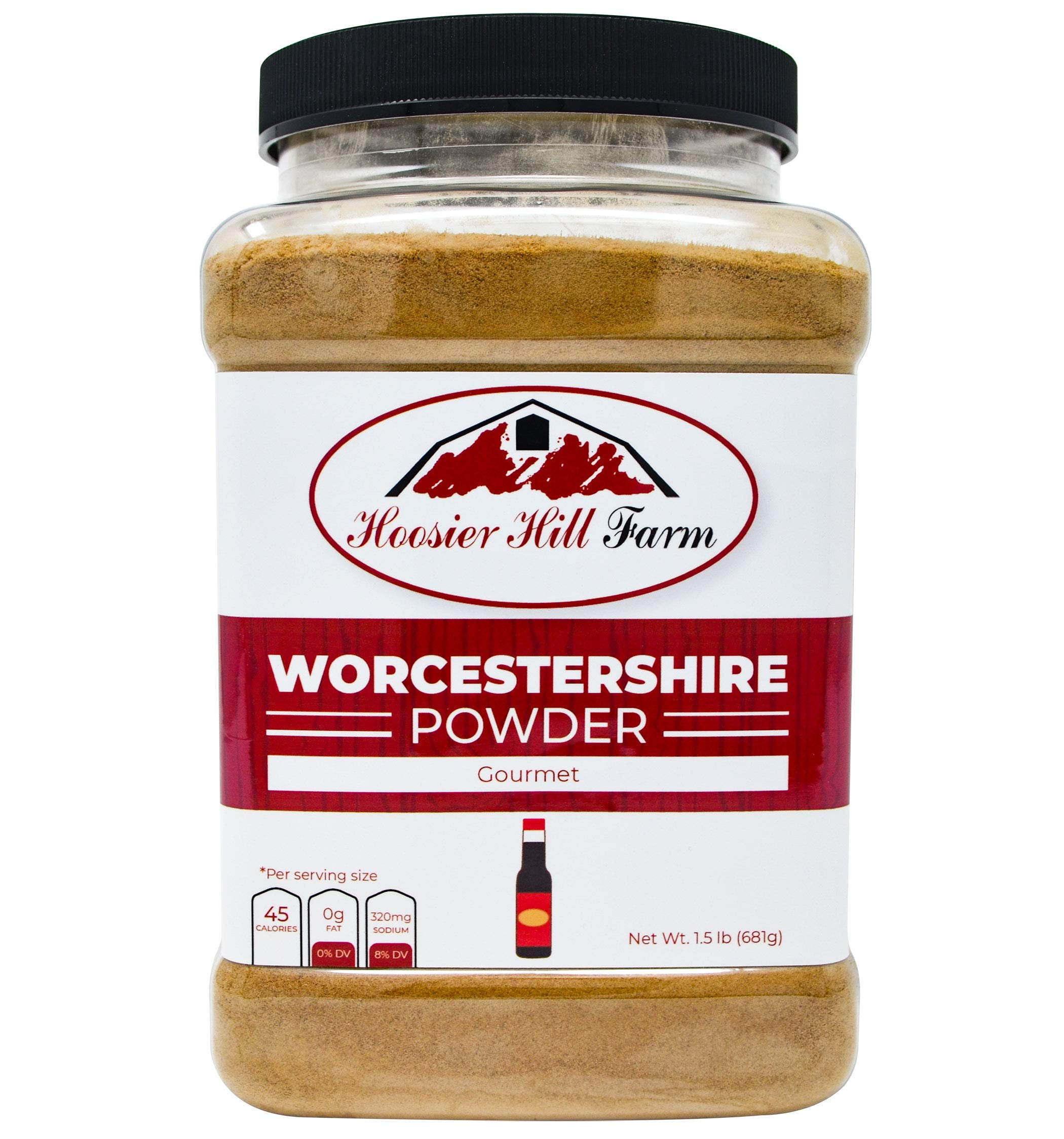 Hoosier Hill Farm Worcestershire Sauce Powder, 1.5LB (Pack of 1 ...