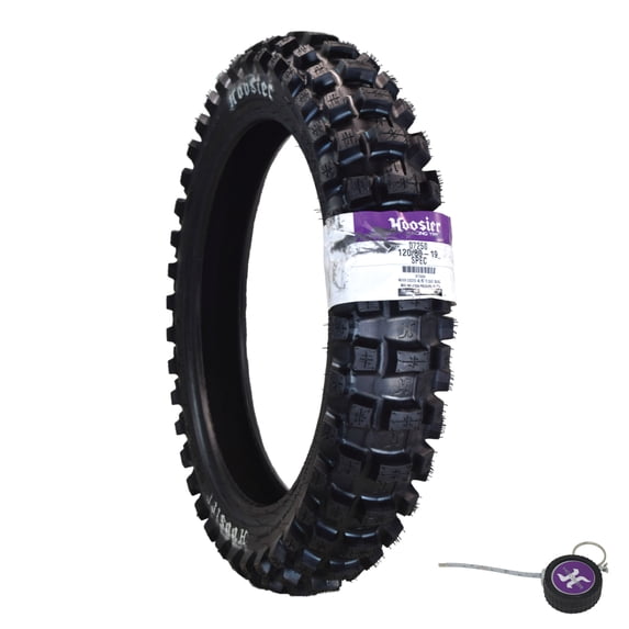 Hoosier Racing Tire 120/80-19 Spec HMX Dirt Bike Rear Tube Type Tire ...