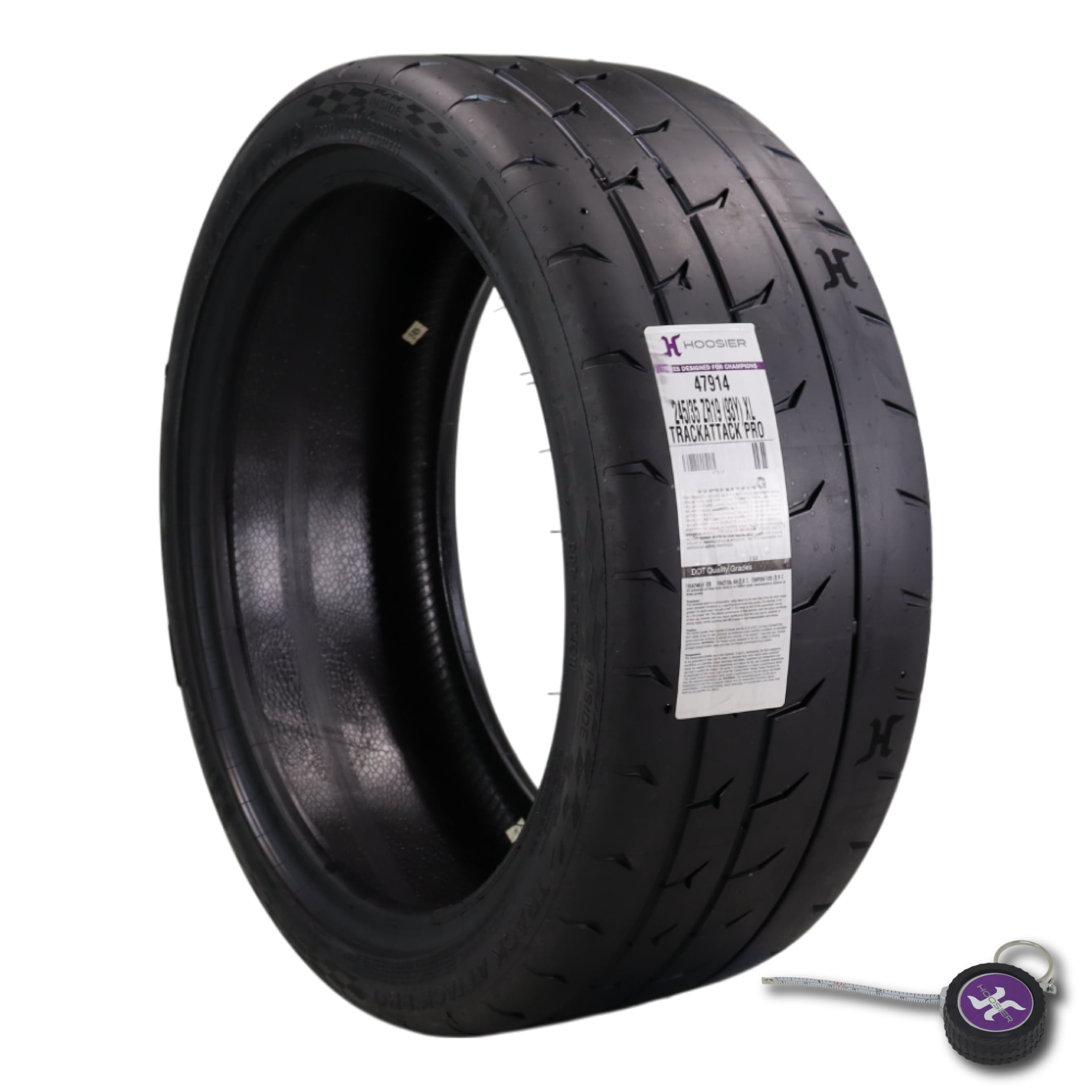 Hoosier TrackAttack Pro Racing Tire 245/35ZR19 93Y XL - High ...