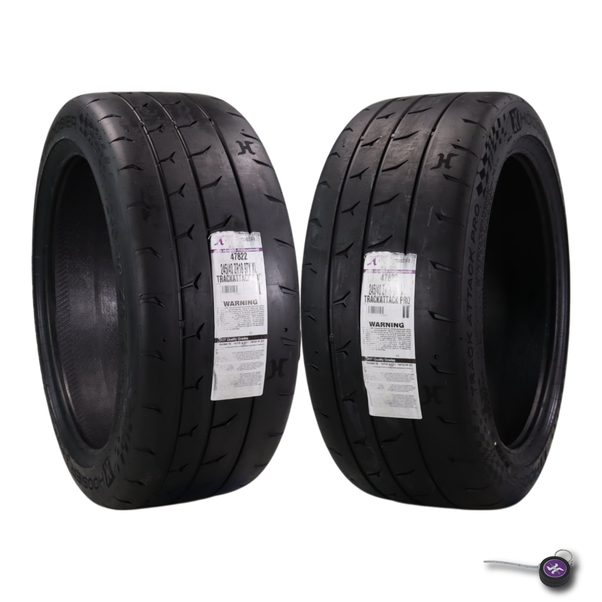 Hoosier TrackAttack Pro Racing Tire 245/40ZR18 97Y XL - High ...