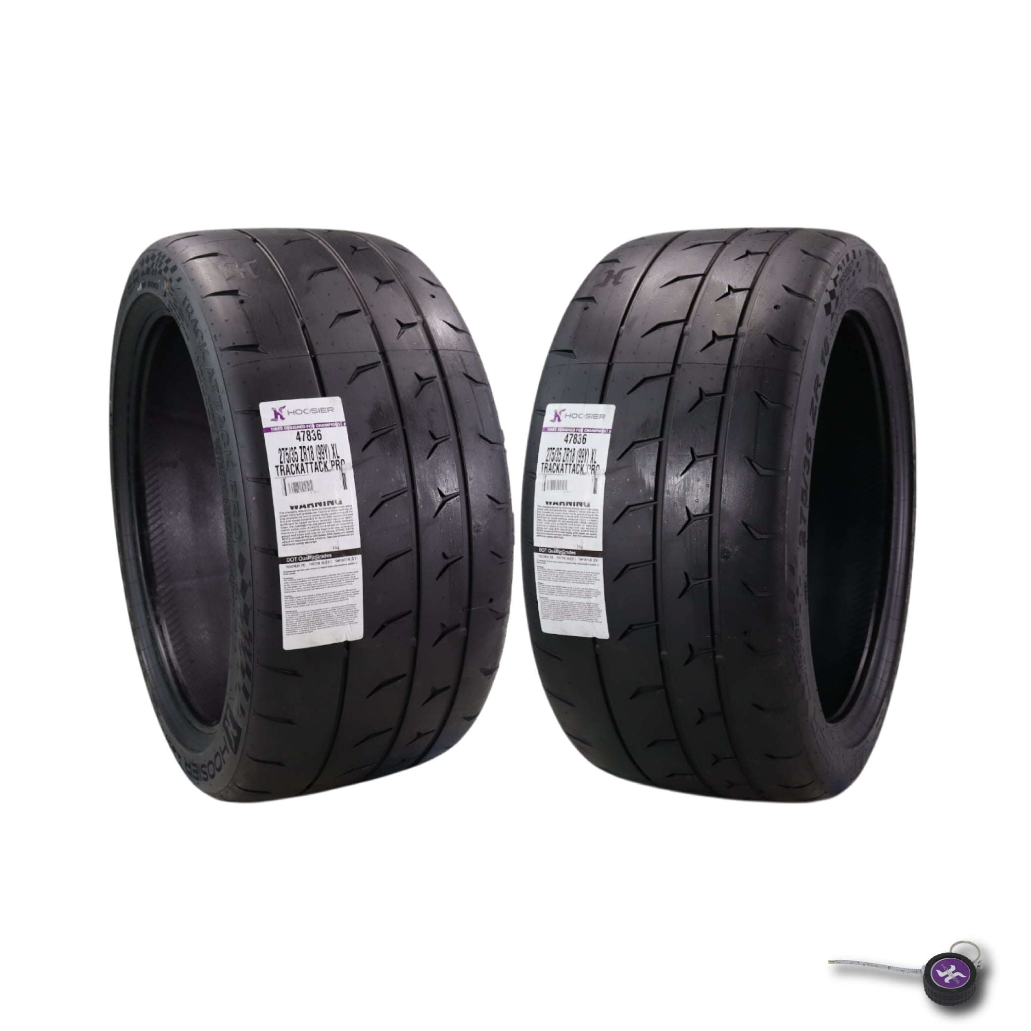 Hoosier TrackAttack Pro Racing Tire 275/35ZR18 99Y XL - High ...